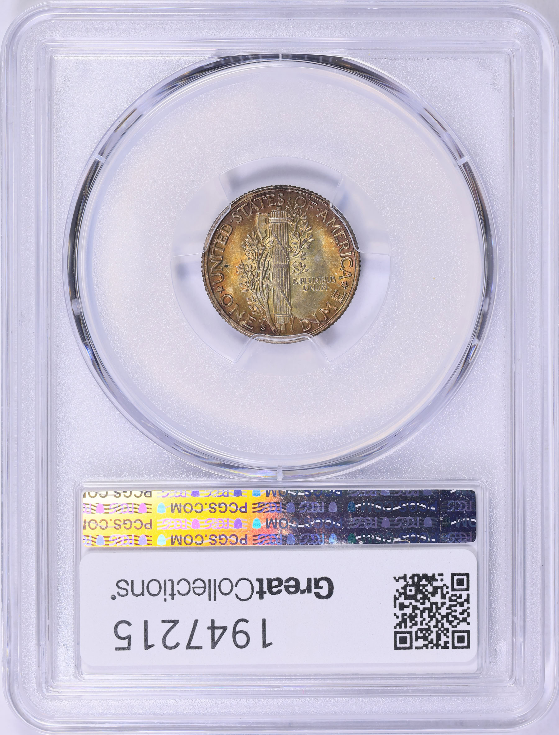 1937-S Mercury Dime PCGS MS-66 (CAC Green) (Item 1947215 ...