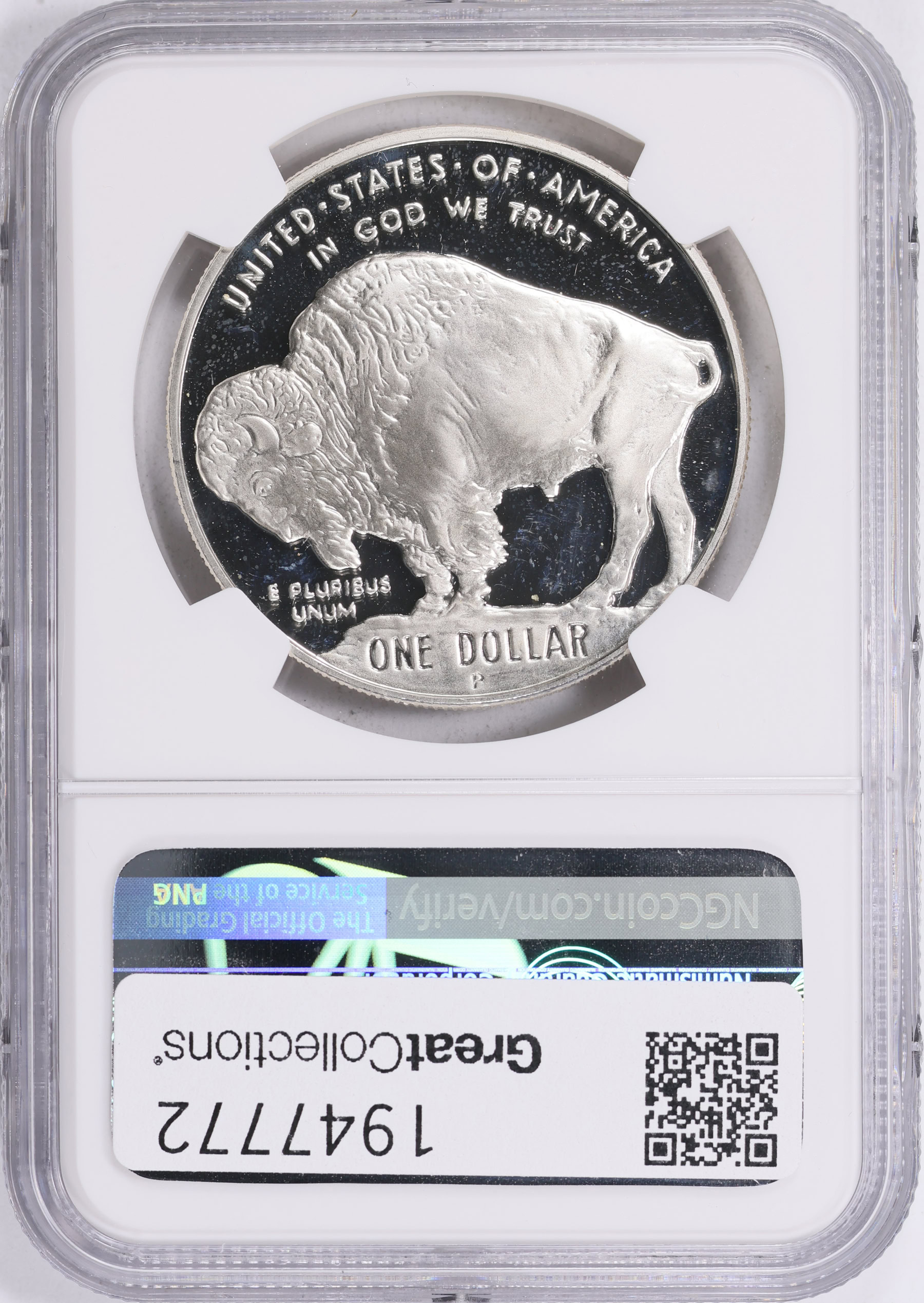 2001-P American Buffalo Silver Dollar NGC Proof-68 UC (Item 1947772 ...