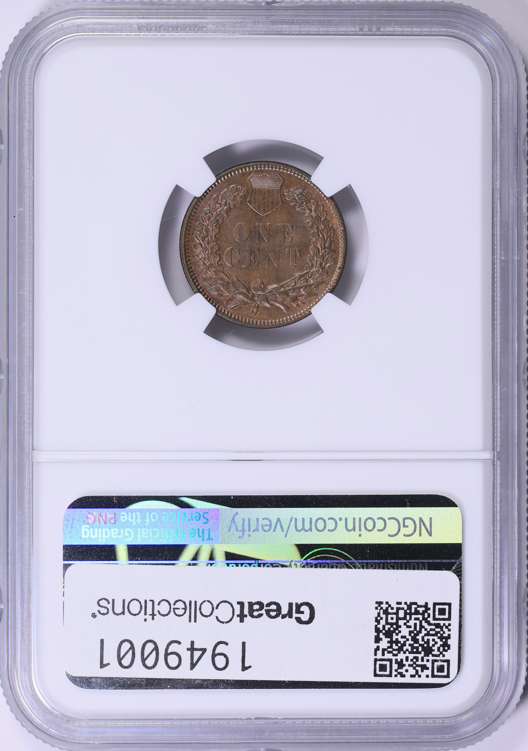 1883 Indian Cent NGC MS-63 BN (Item 1949001) | GreatCollections Coin ...