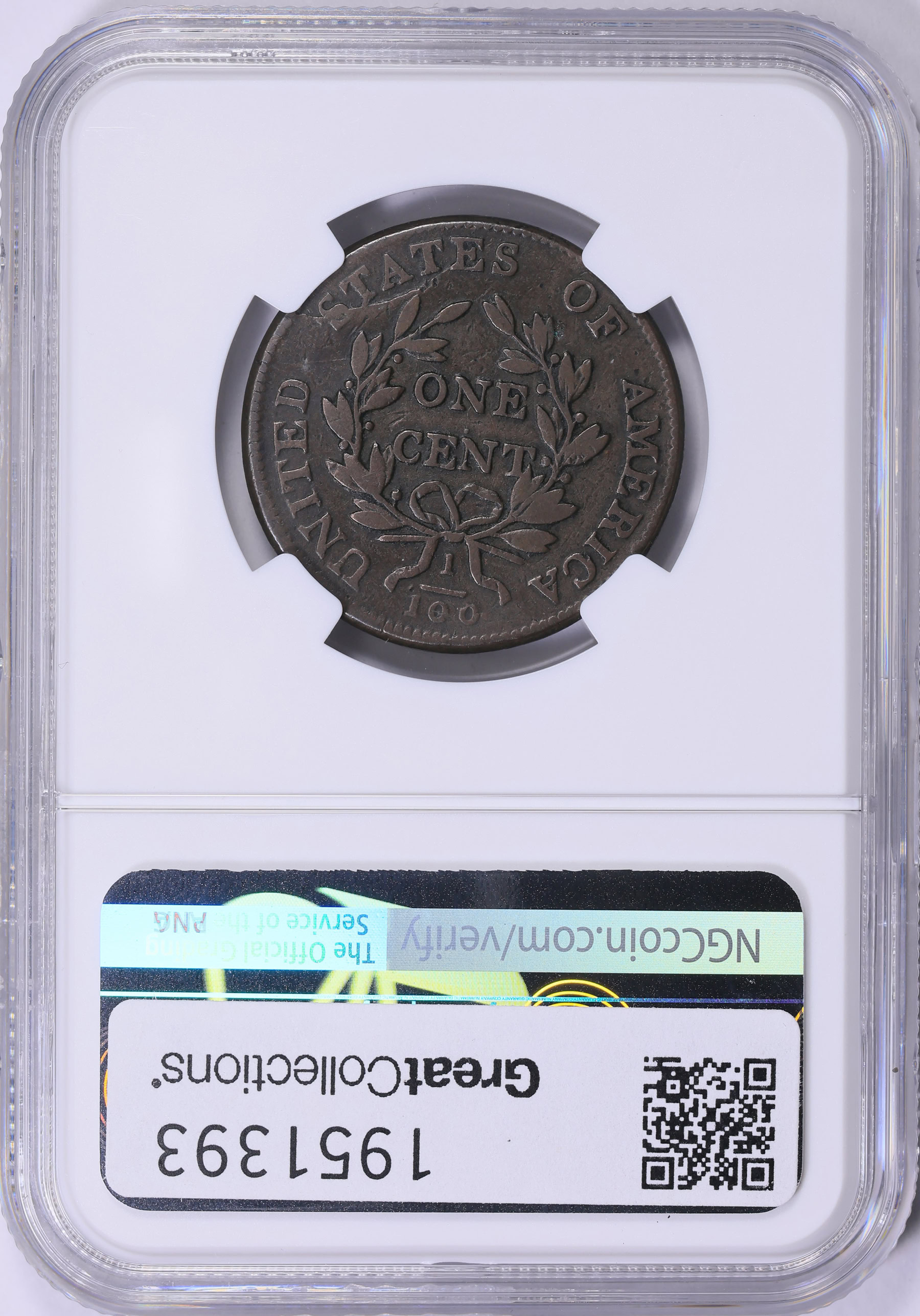 1803 Draped Bust Cent Small Date, Small Fraction Sheldon 253 NGC F-15 ...