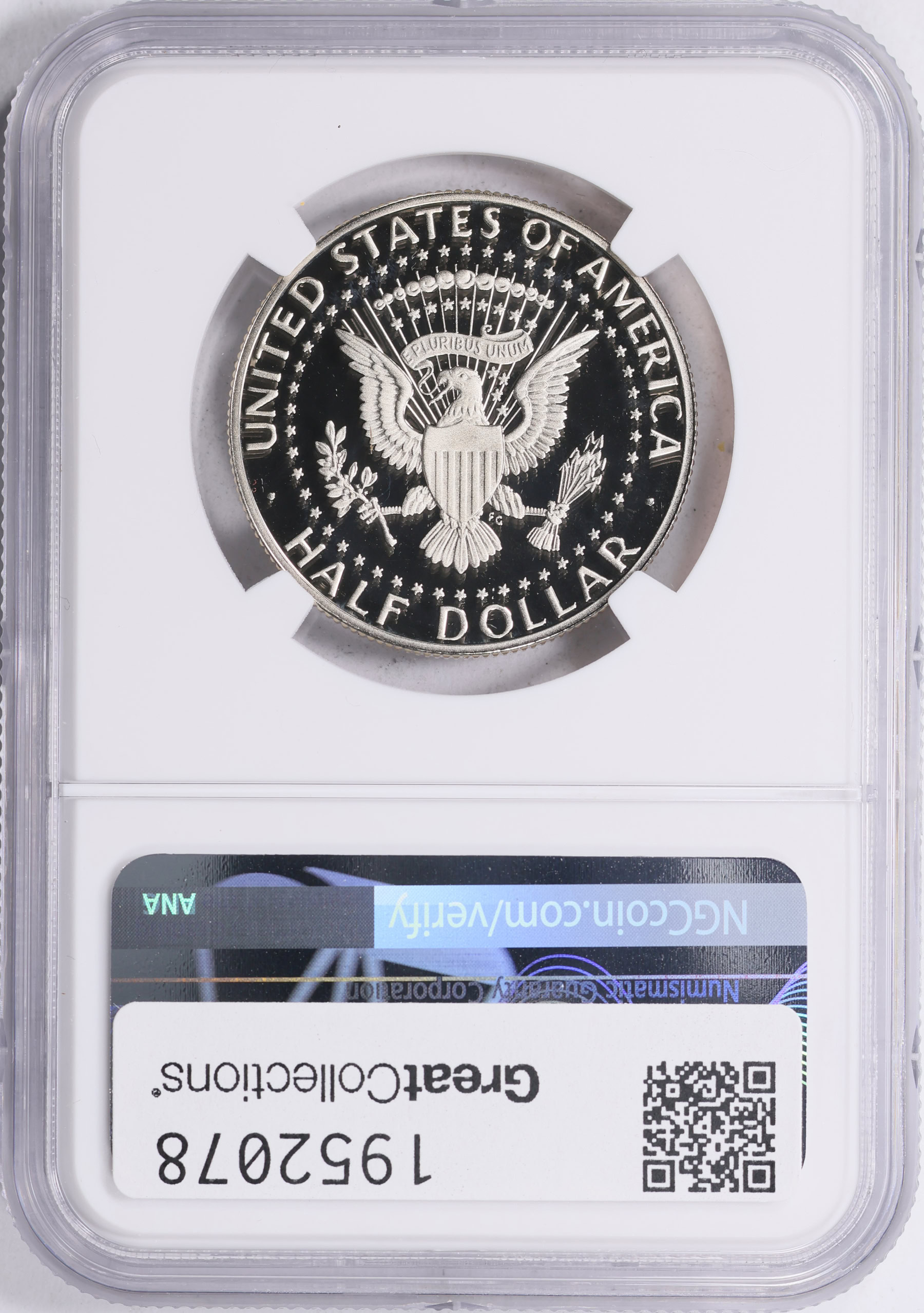 2019-S Kennedy Half Dollar First Releases NGC Proof-70 UC (Kennedy ...