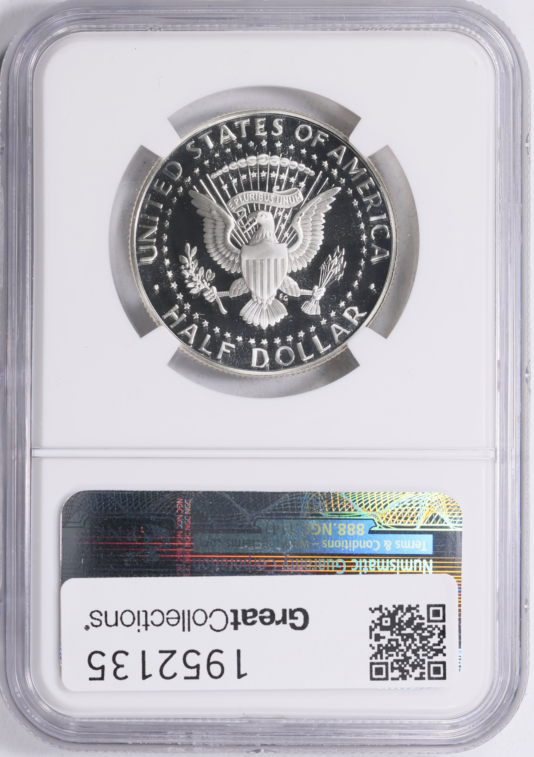 2006-S Kennedy Half Dollar Silver NGC Proof-70 UC (Kennedy Label) (Item ...