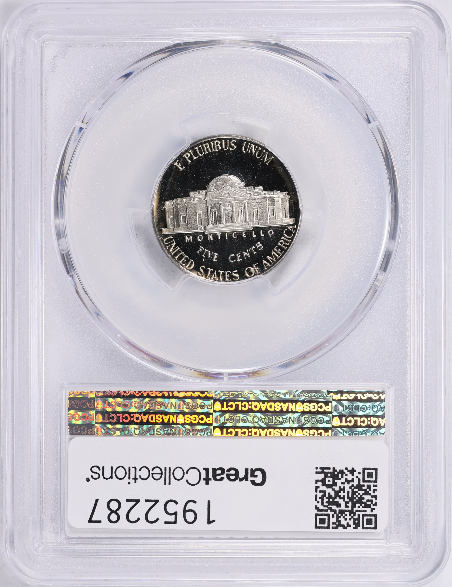 1982-S Jefferson Nickel PCGS Proof-70 DCAM (Item 1952287 ...