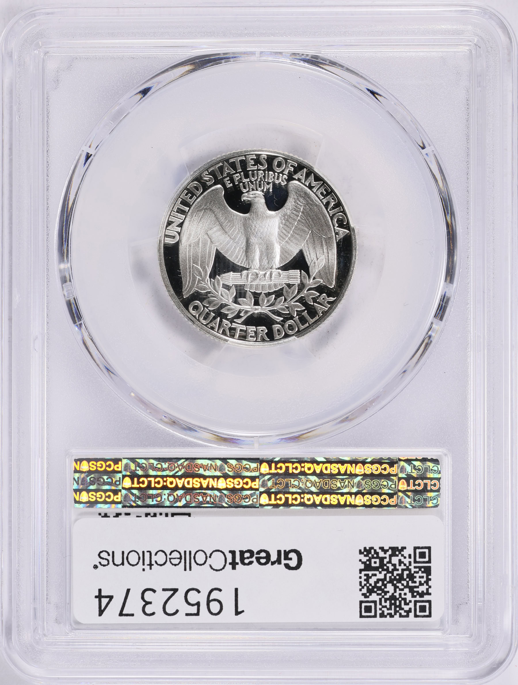 1992-S Washington Quarter Silver PCGS Proof-70 DCAM (Item 1952374 ...