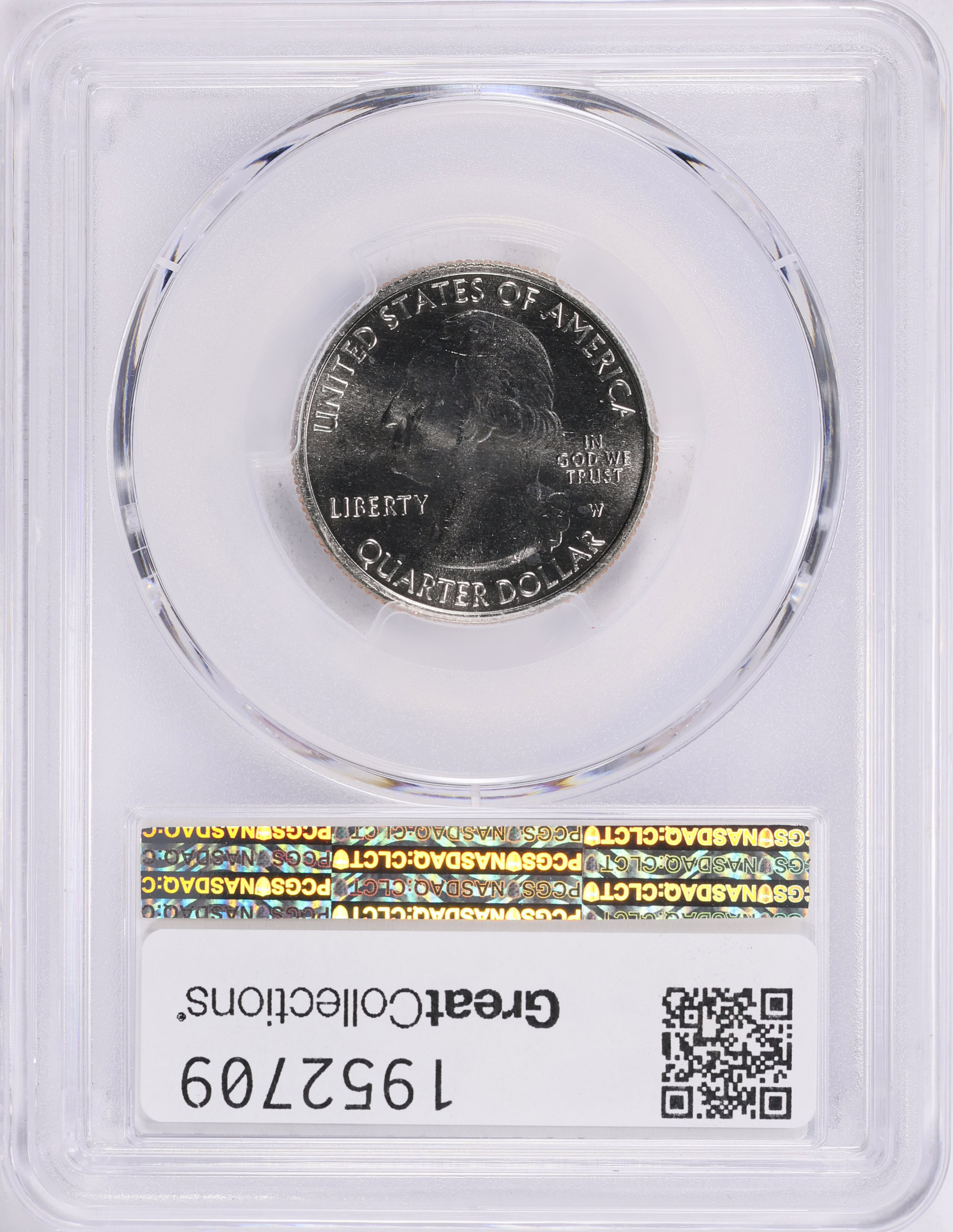 2019-W America the Beautiful Quarter San Antonio Missions National Park ...