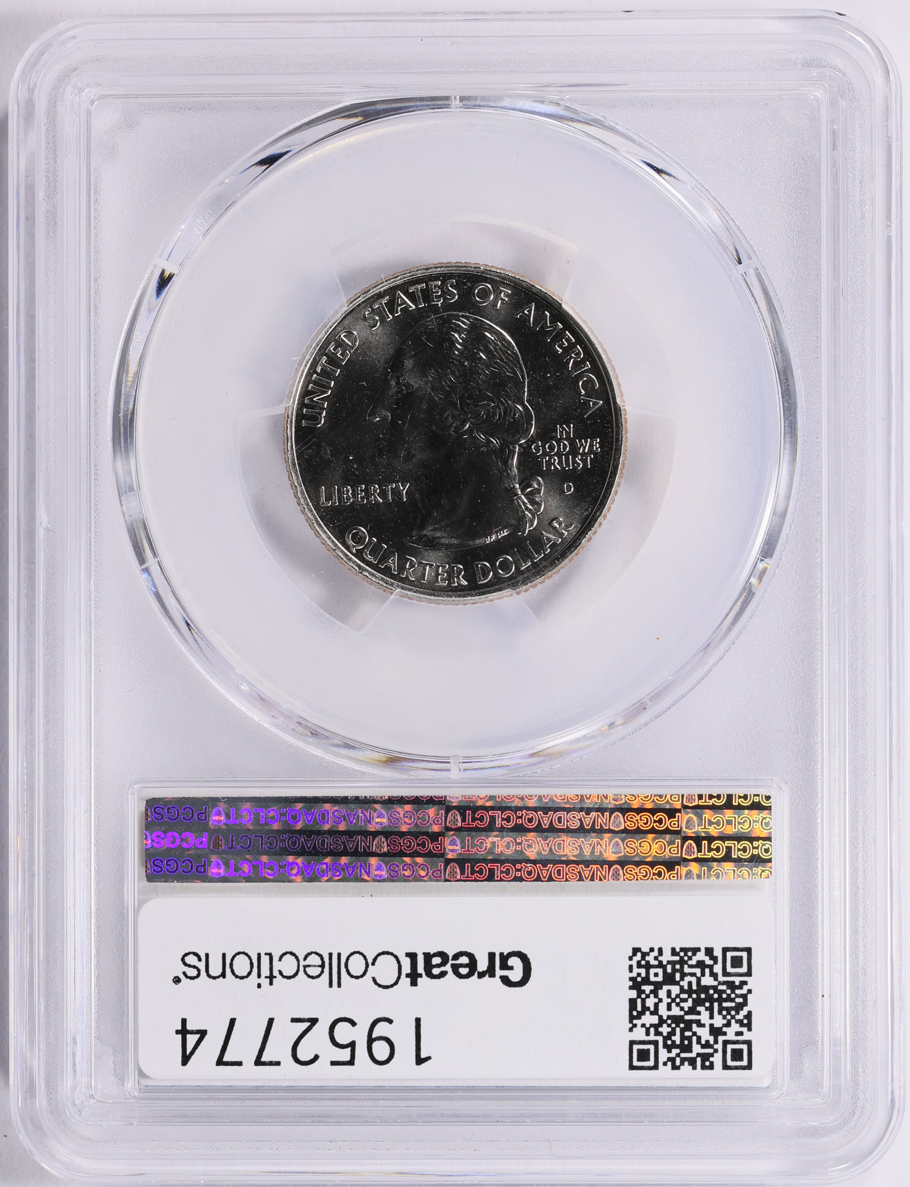 2004-D State Quarter Wisconsin Extra Leaf Low PCGS MS-64 (Item 1952774 ...