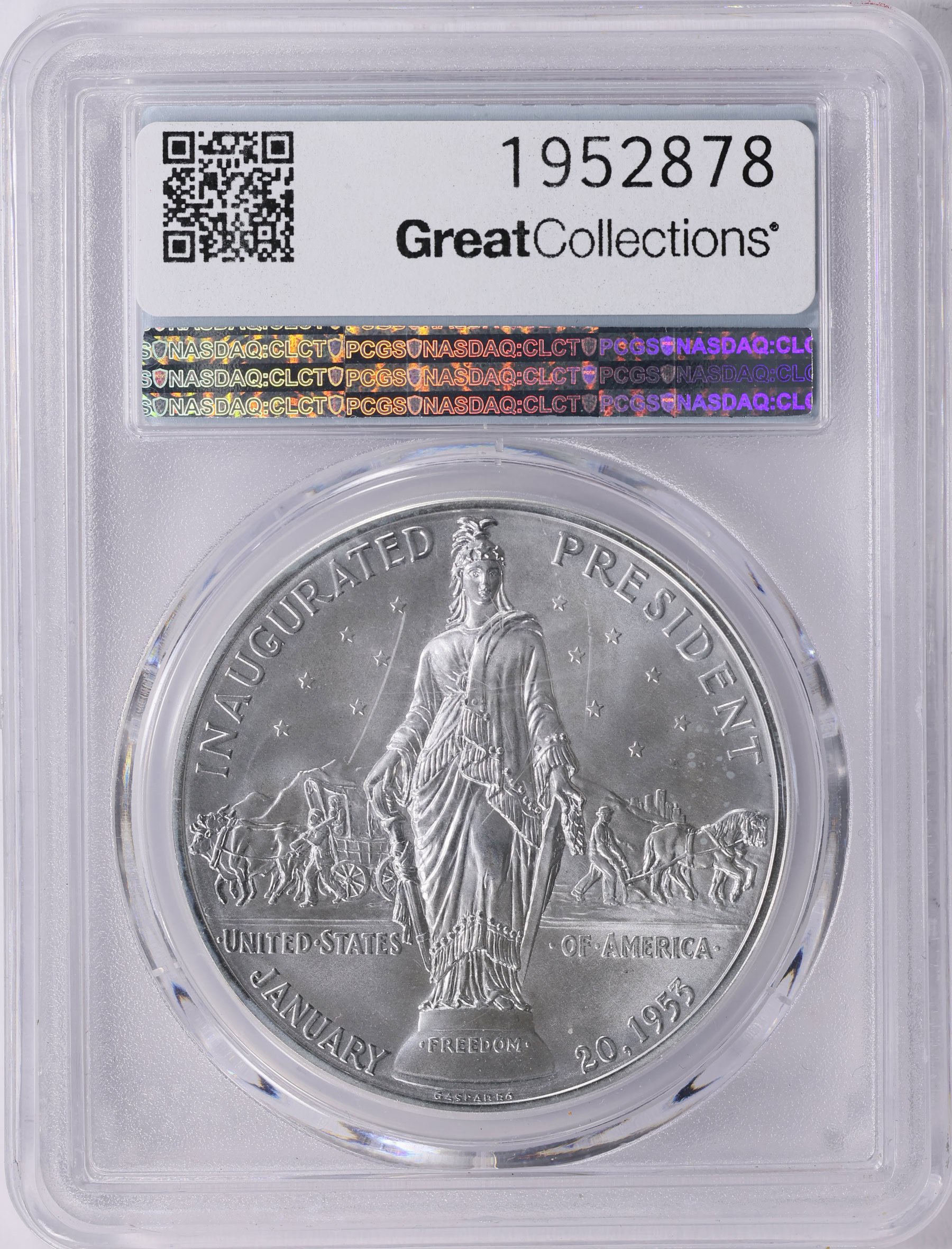 (2015) U.S. Mint Medal Dwight D. Eisenhower (From the Chronicles Set ...