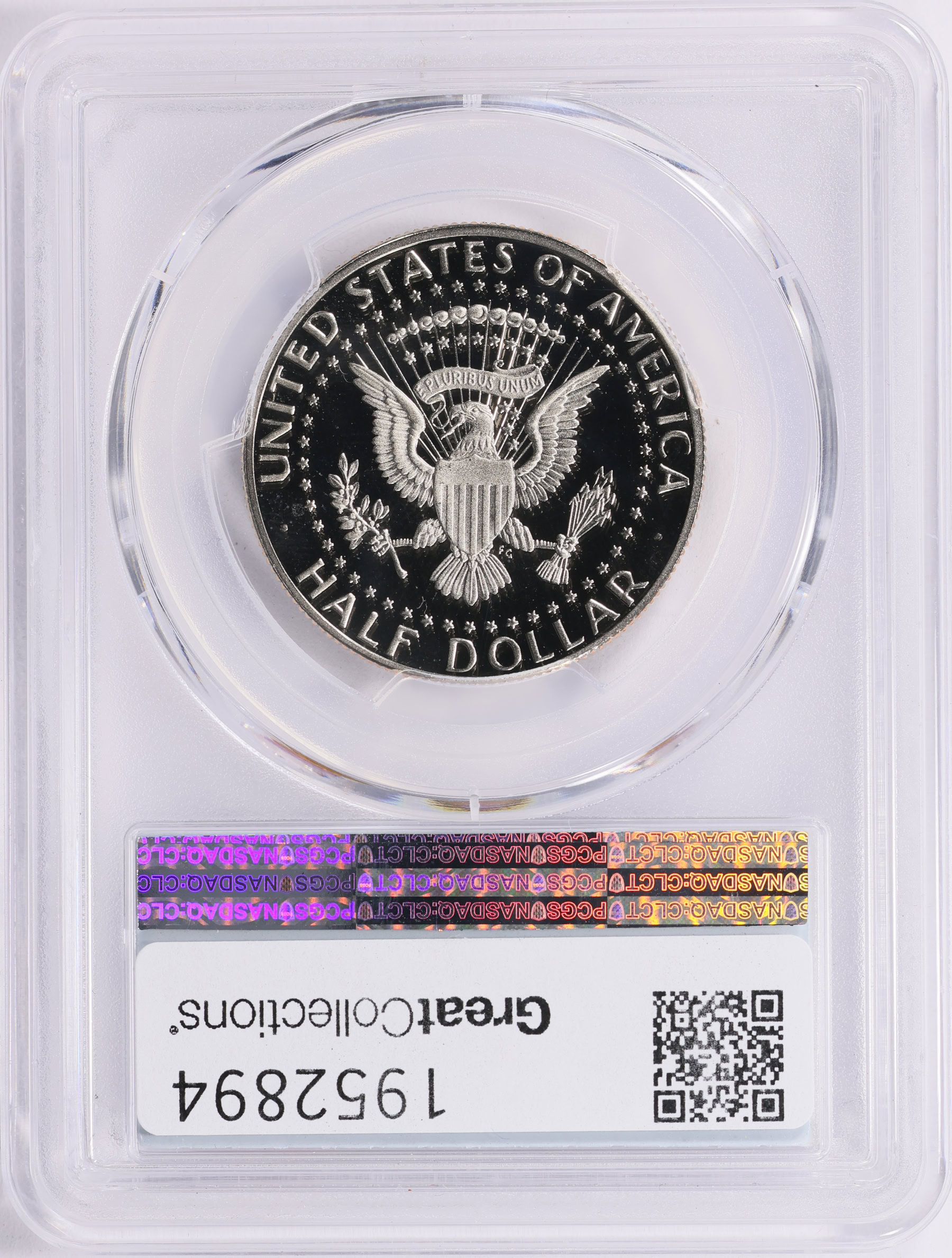 2019-S Kennedy Half Dollar First Strike (From the Birth Set) PCGS Proof ...