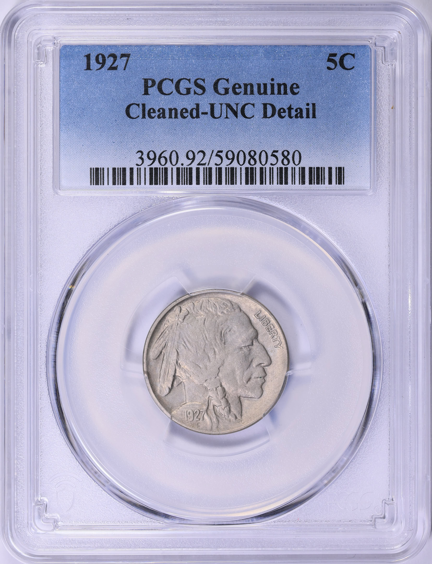1927 Buffalo Nickel PCGS Genuine Unc Details (Item 1953172 ...