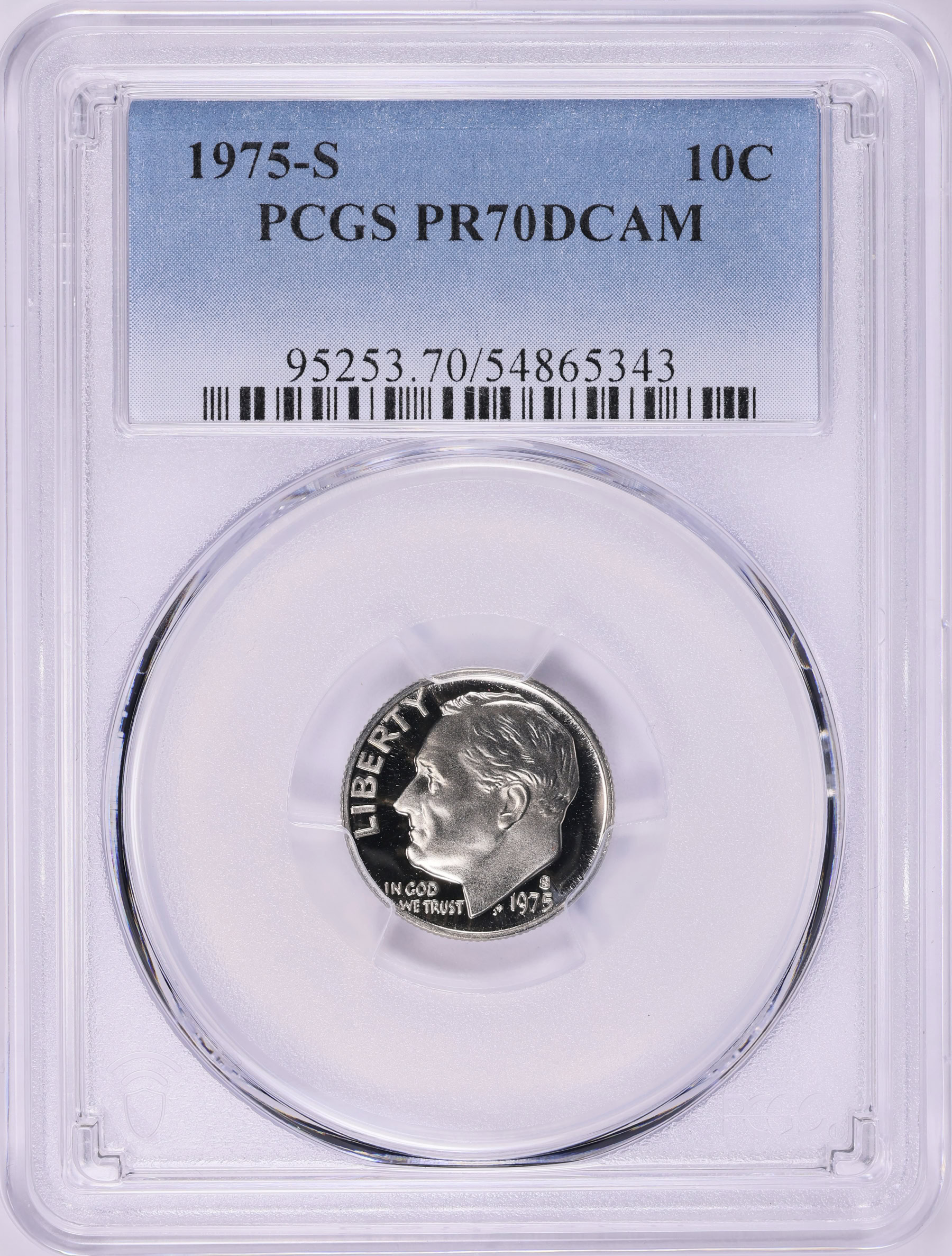 1975-S Roosevelt Dime PCGS Proof-70 DCAM (Item 1953769 ...