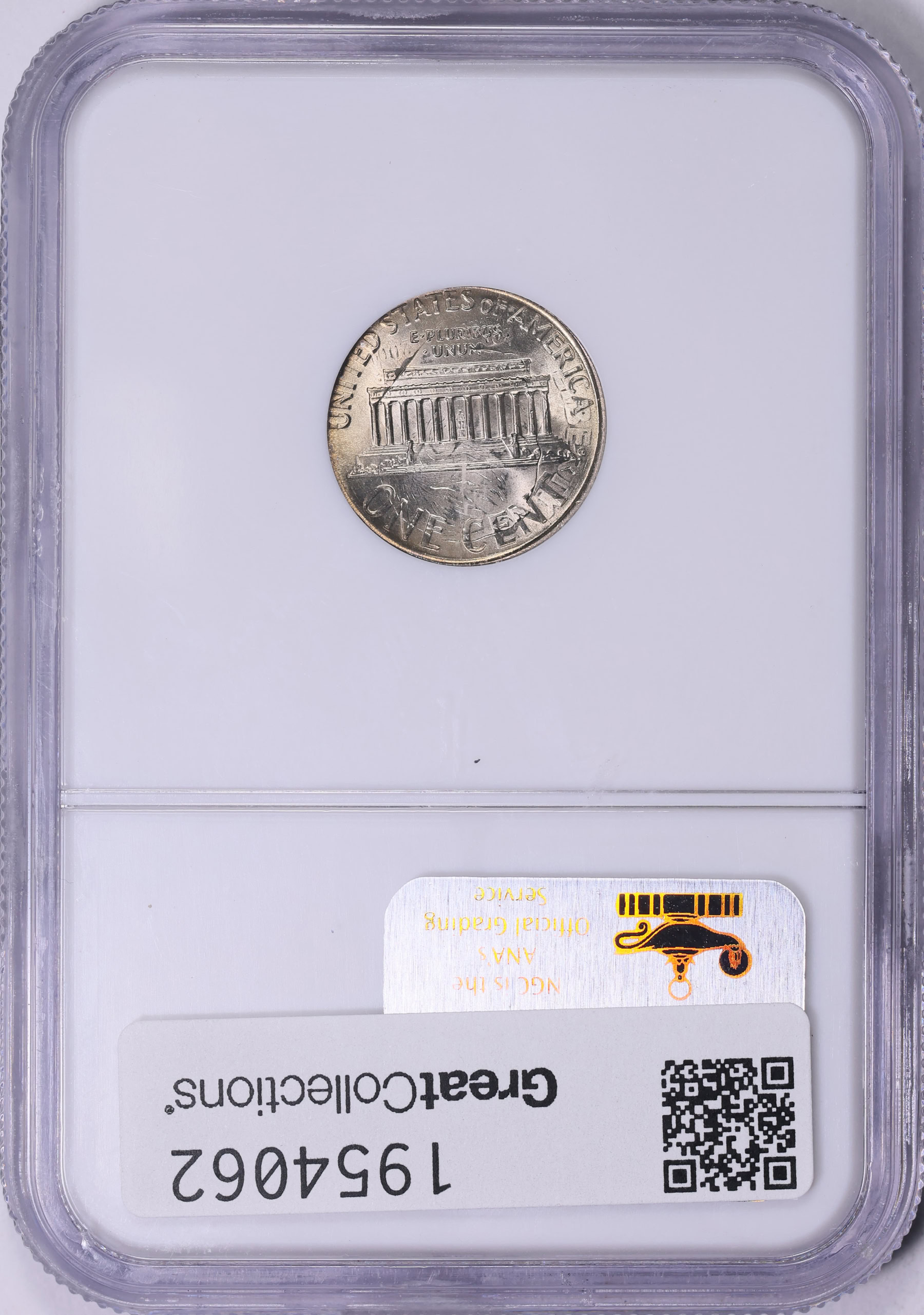 Mint Error 2001 Lincoln Cent Struck on 2001-P Roosevelt Dime NGC MS-67 ...