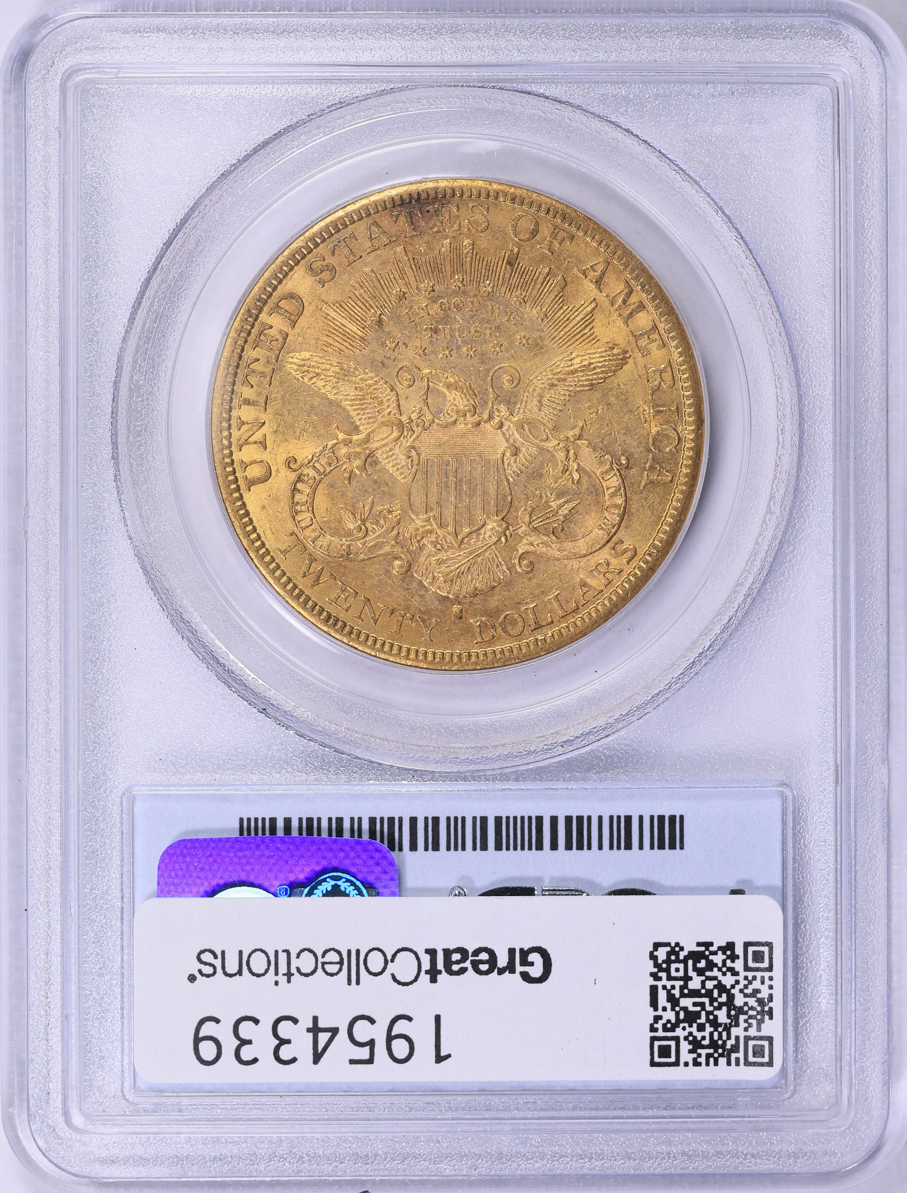 1879-S Liberty Gold Double Eagle PCGS AU-55 (Item 1954339 ...