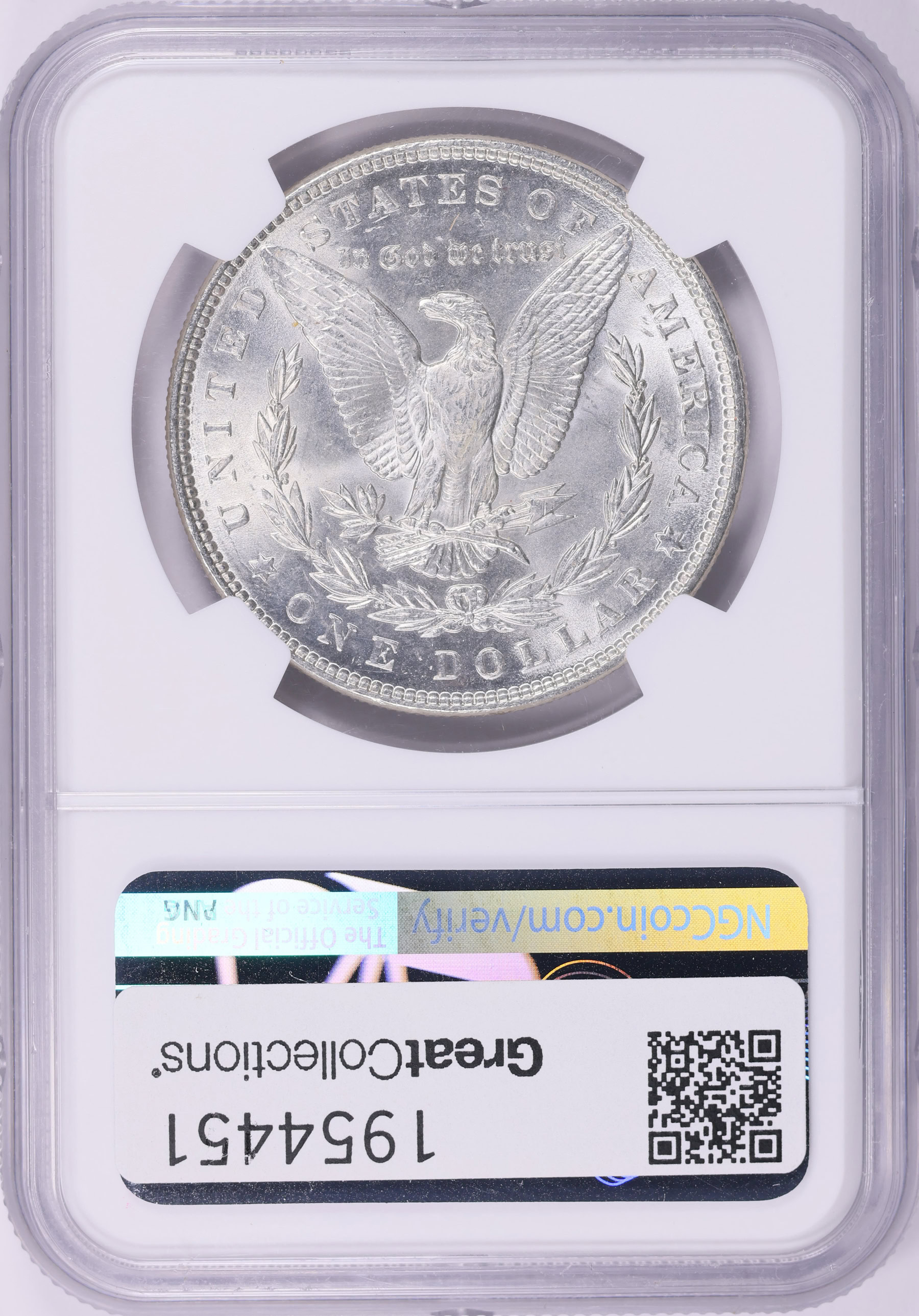 1887 Morgan Silver Dollar Alligator Eye VAM-12 *Top 100* NGC MS-62 ...