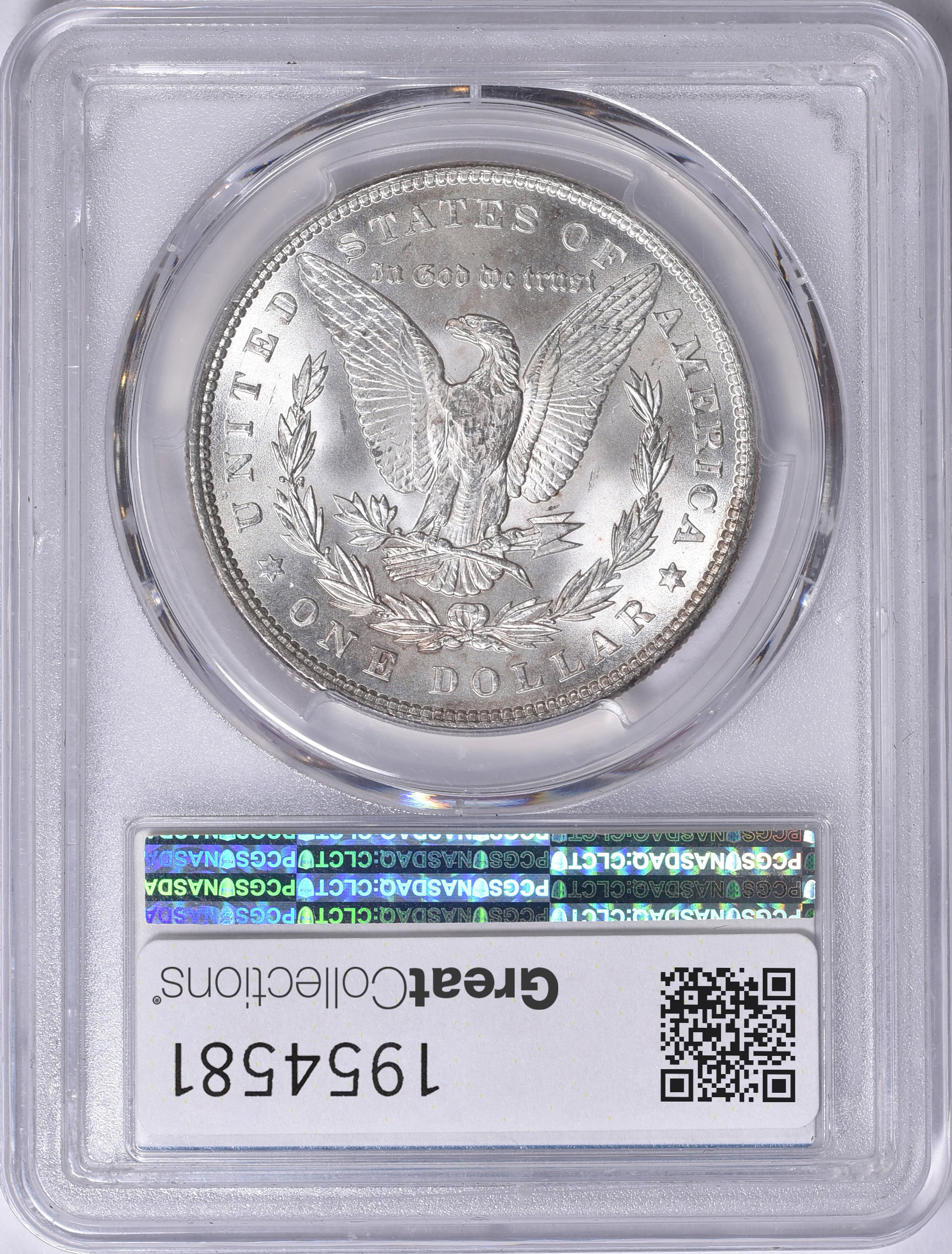 1898 Morgan Silver Dollar PCGS MS-67 (Item 1954581) | GreatCollections ...
