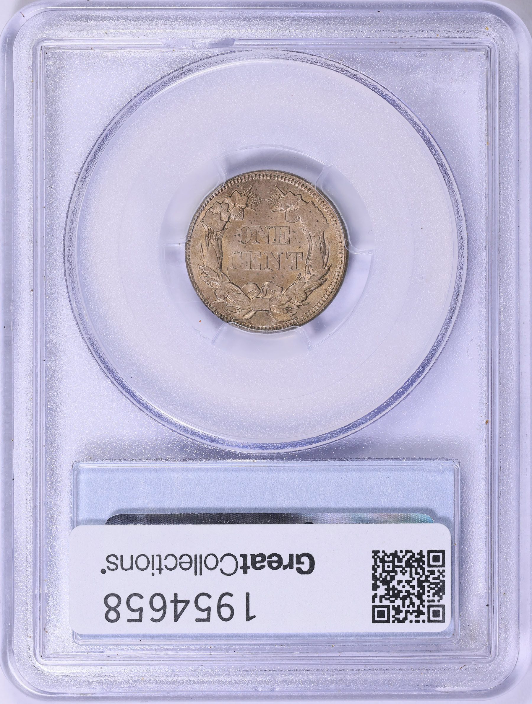 1857 Flying Eagle Cent PCGS MS-63 (Item 1954658) | GreatCollections ...