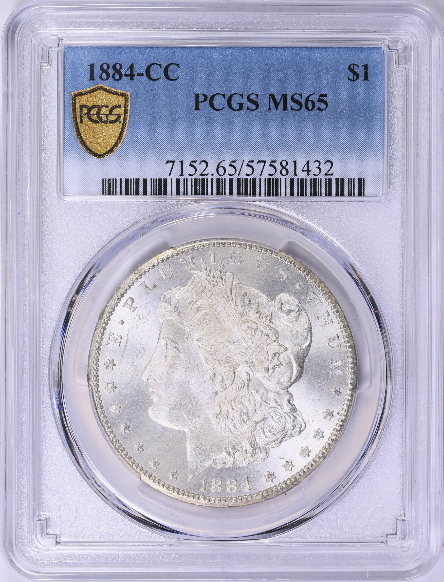 1884-CC Morgan Silver Dollar PCGS MS-65 (Toned) (Item 1955387 ...