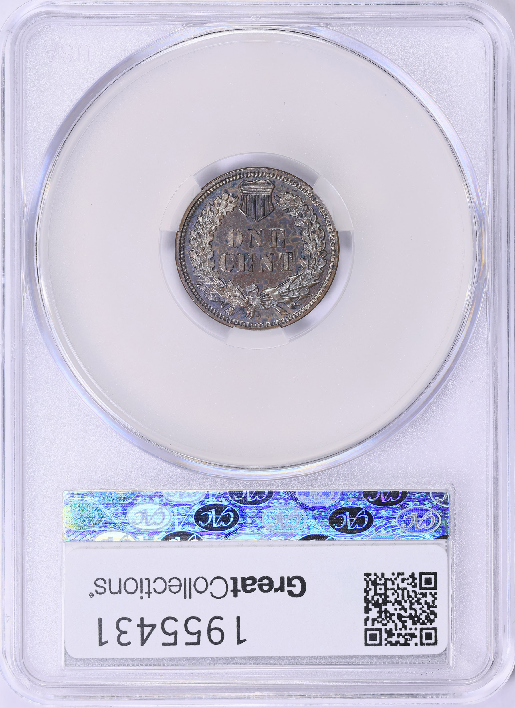 1883 Indian Cent CACG Proof Details (Item 1955431) | GreatCollections ...