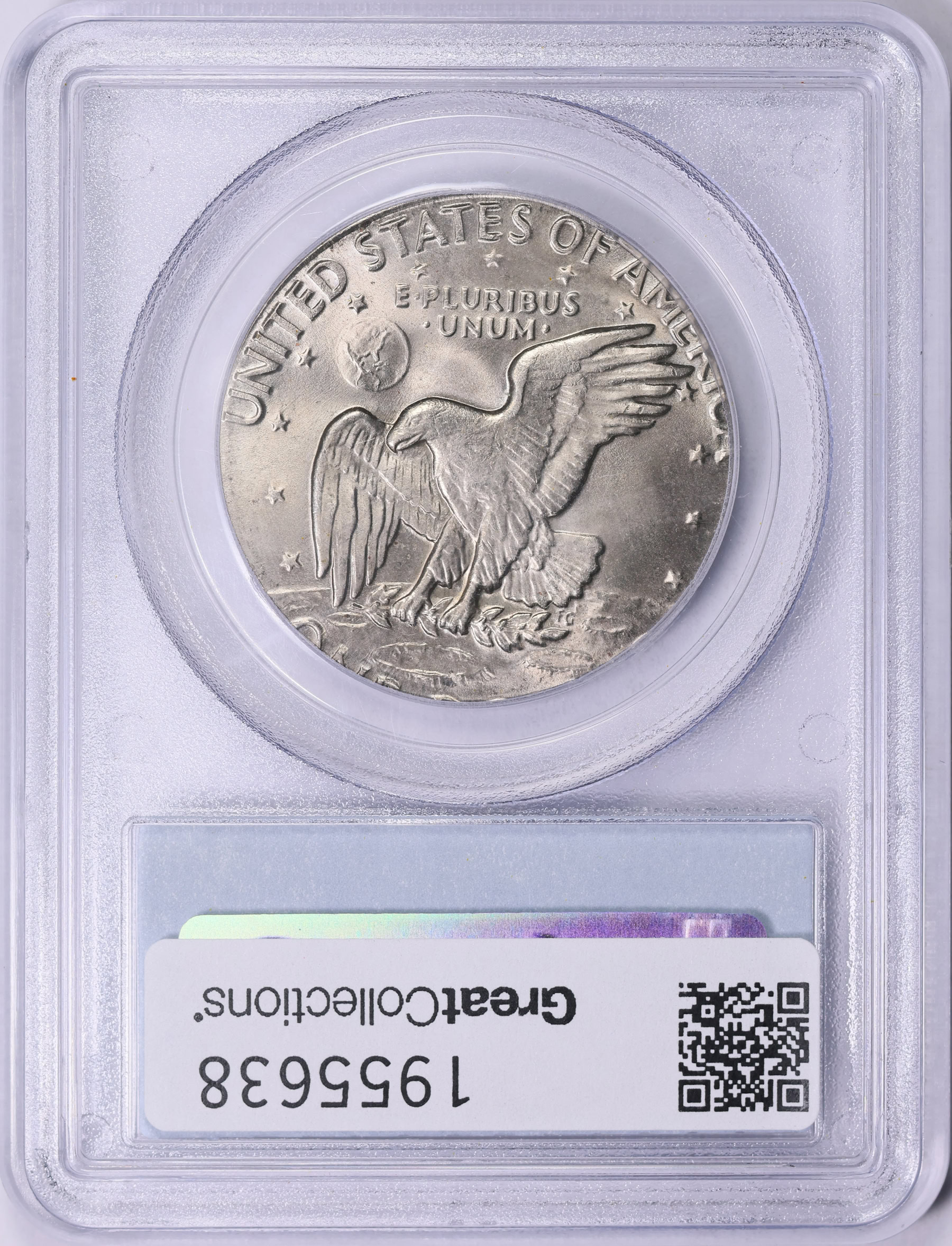 Mint Error 1974-D Eisenhower Dollar Struck on Philippines 1 Piso ...