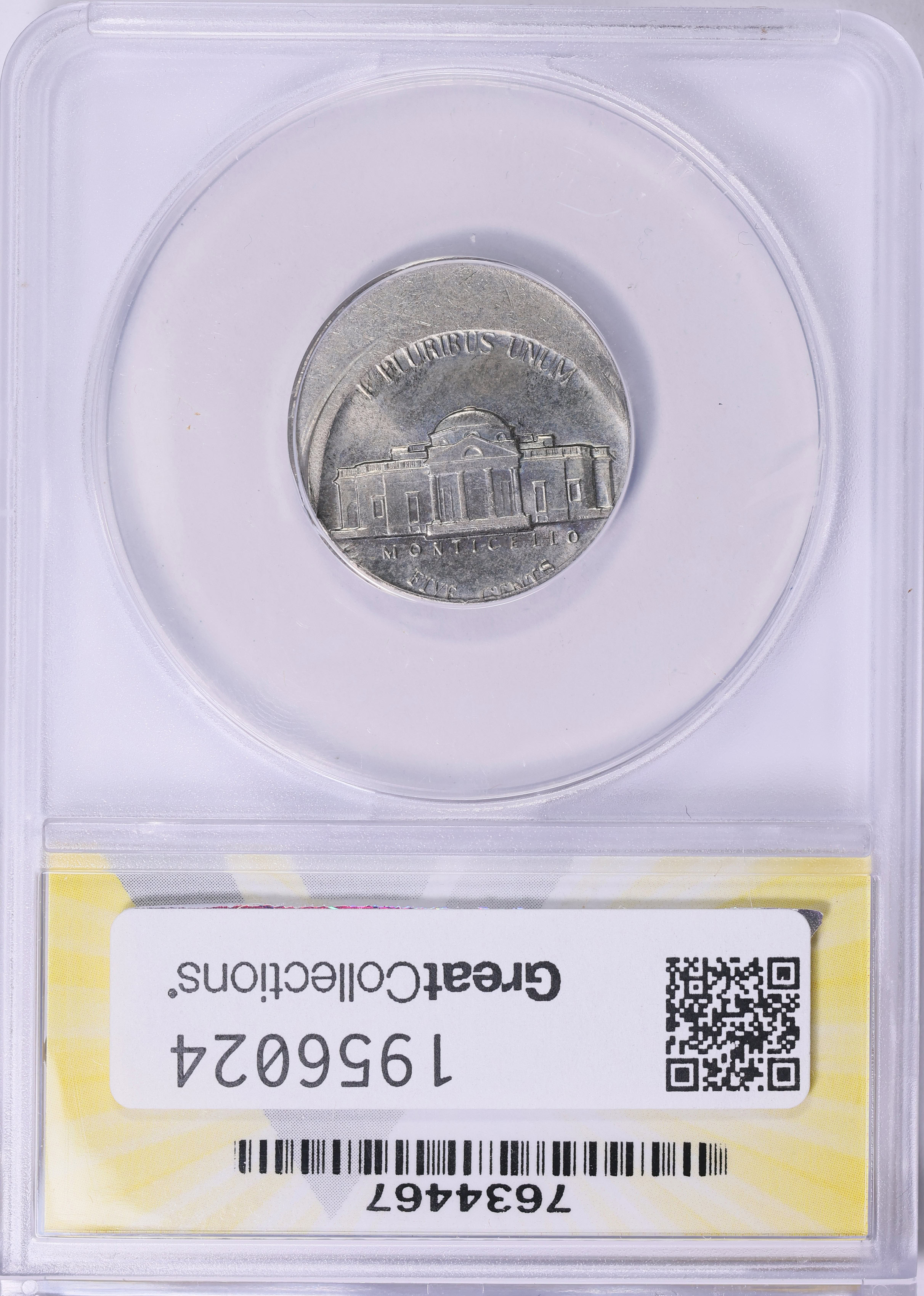 Mint Error 1975 Jefferson Nickel 20% Off-Center ANACS MS-64 | ANACS ...