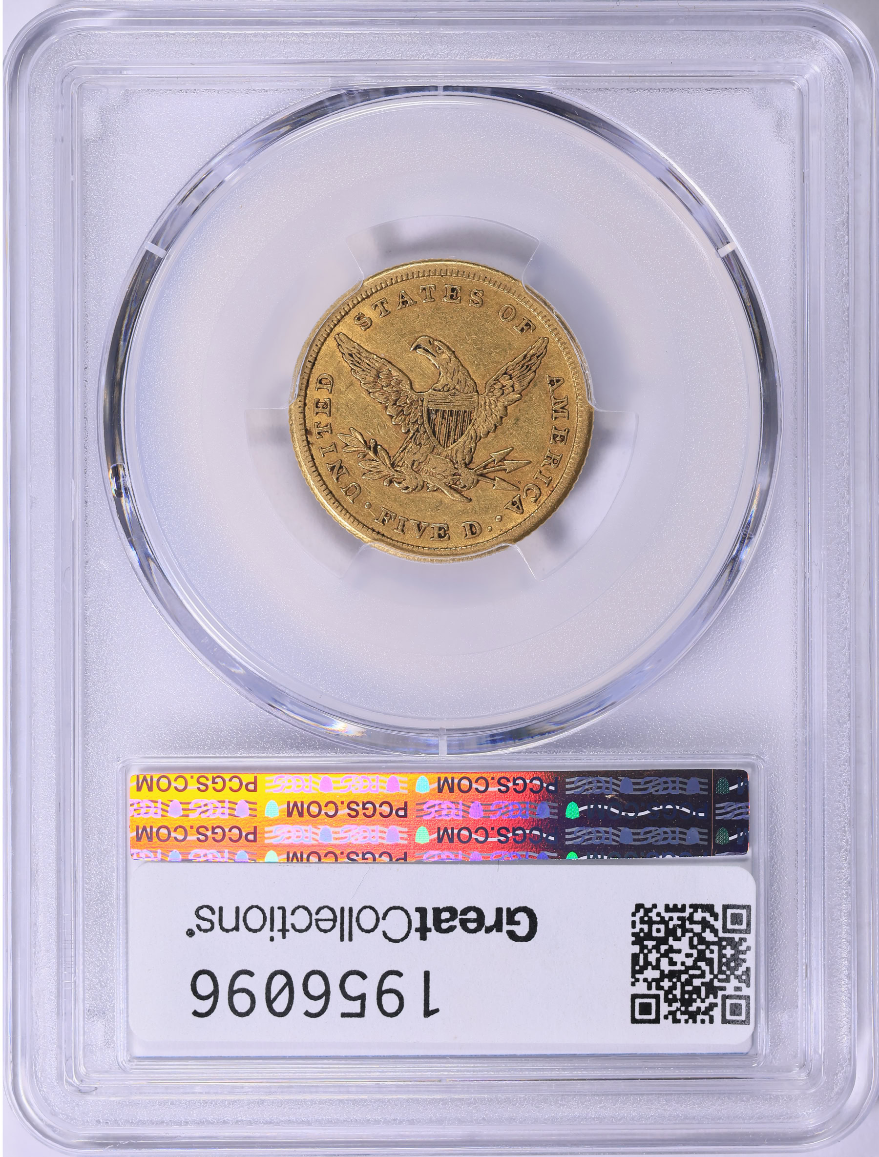 1840 Liberty Gold Half Eagle PCGS XF-45 (CAC Green) (Item 1956096 ...