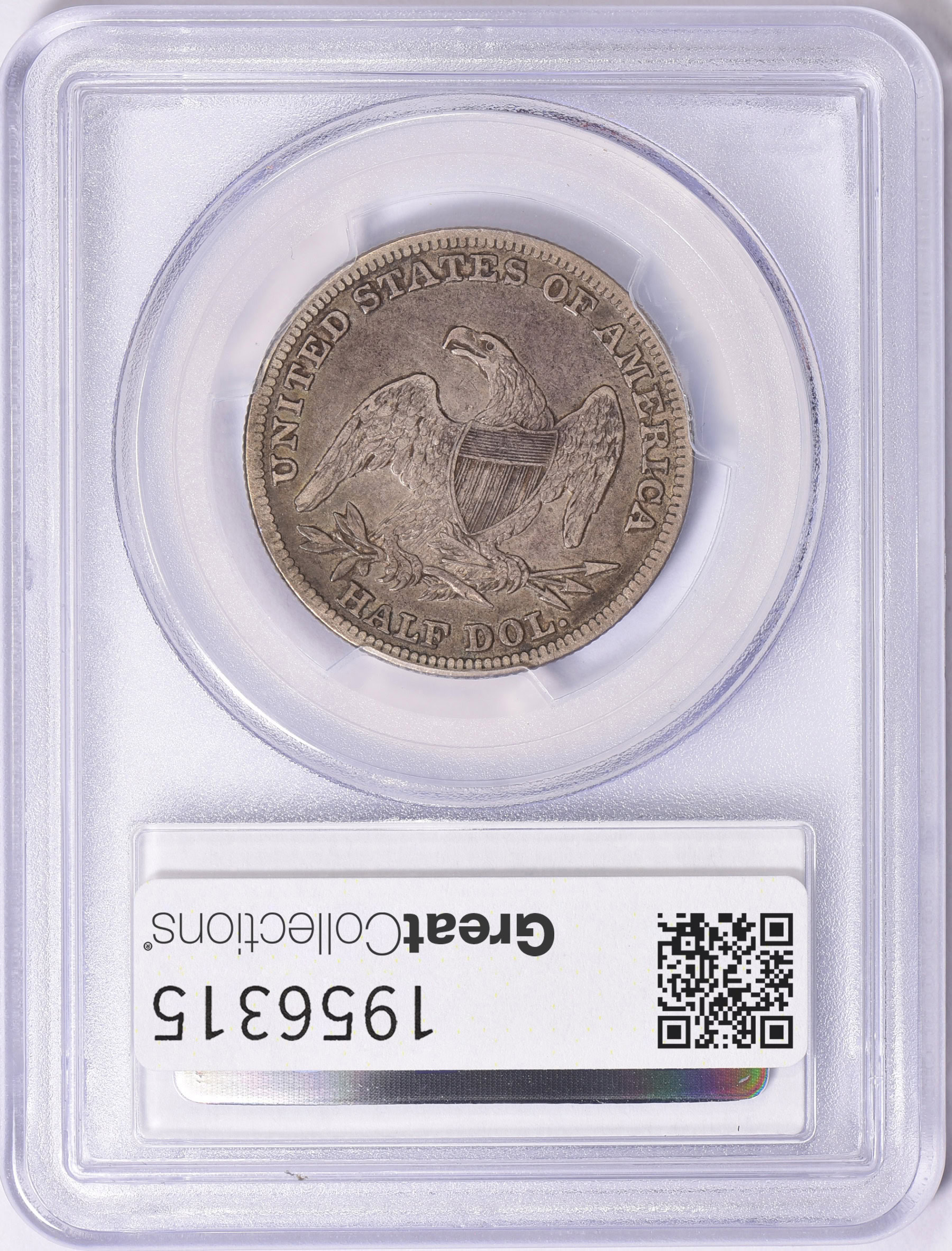 1839-O Capped Bust Half Dollar Reeded Edge PCGS XF-45 (CAC Green) (Item ...