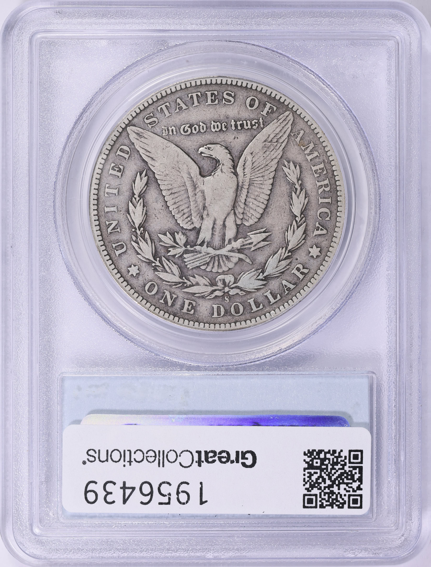1895-S Morgan Silver Dollar PCGS VF-20 (Item 1956439 ...