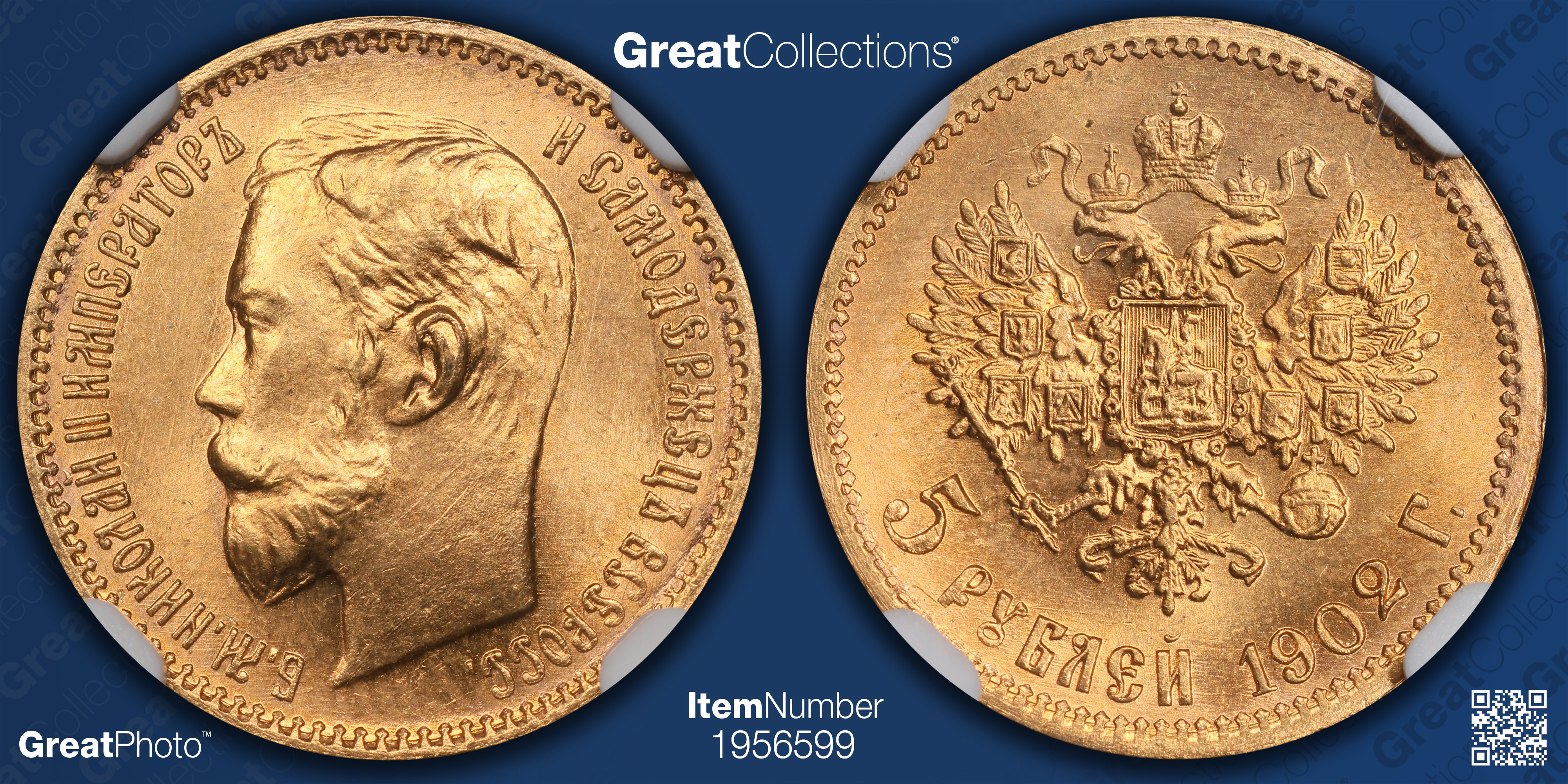 Russia 1902-AP Gold 5 Roubles Y-62 NGC MS-67+ (AGW = 0.1245 Oz.) | NGC ...