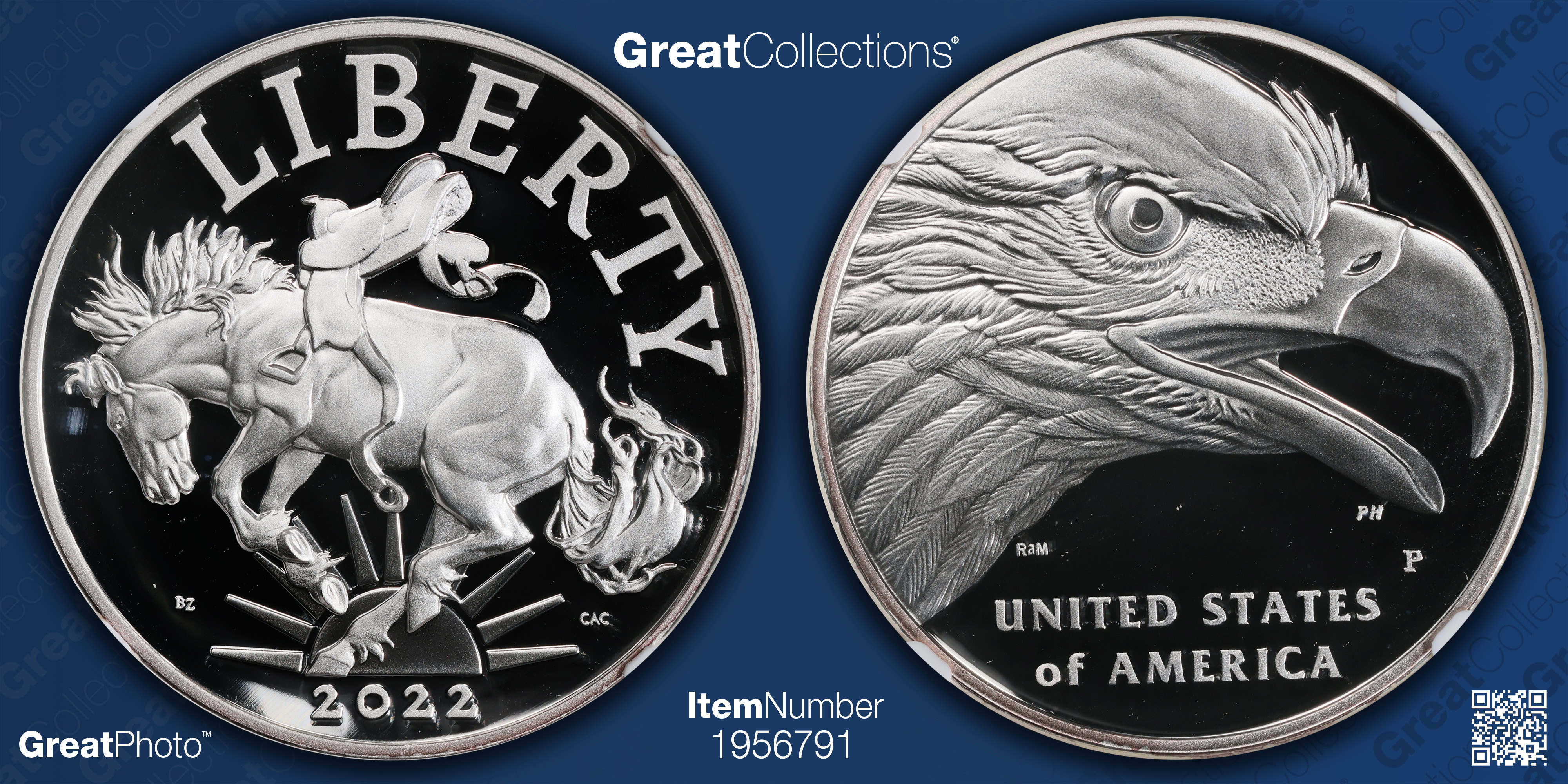 2022-P American Liberty Silver Medal First Day of Issue NGC Proof-70 UC ...