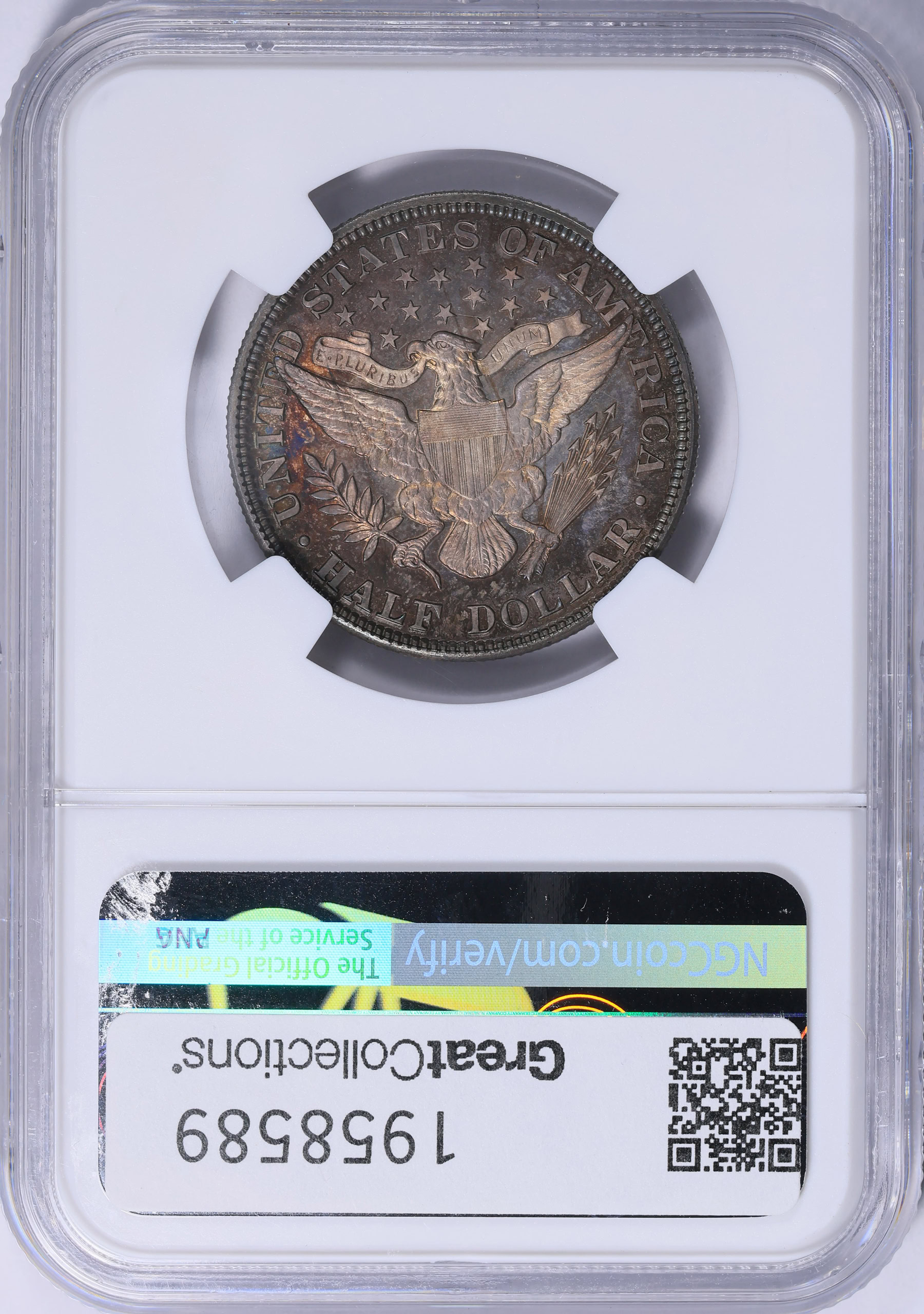 1897 Barber Half Dollar NGC Proof-67 CAMEO (Toned) (Item 1958589 ...