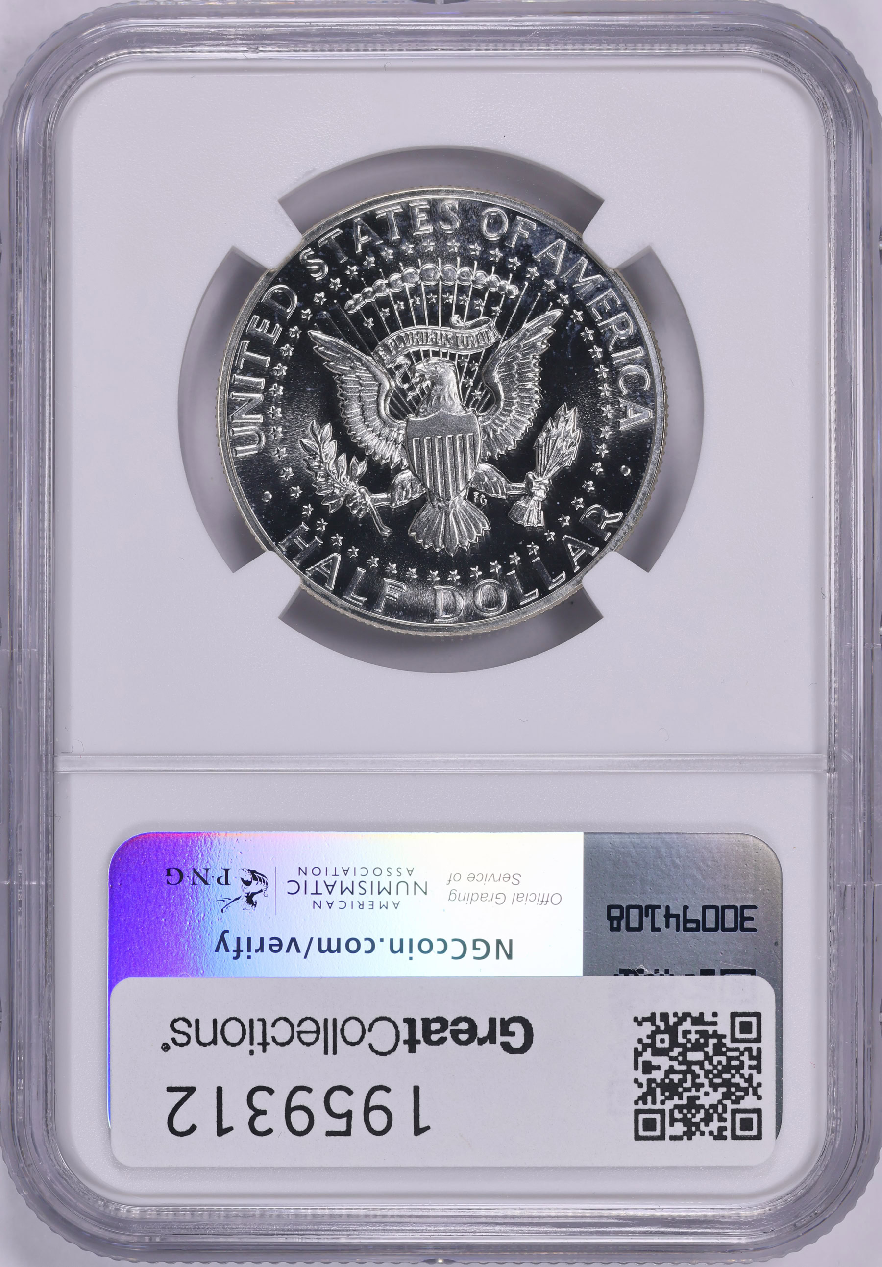 1964 Kennedy Half Dollar First Year of Issue NGC Proof-69 (John F ...
