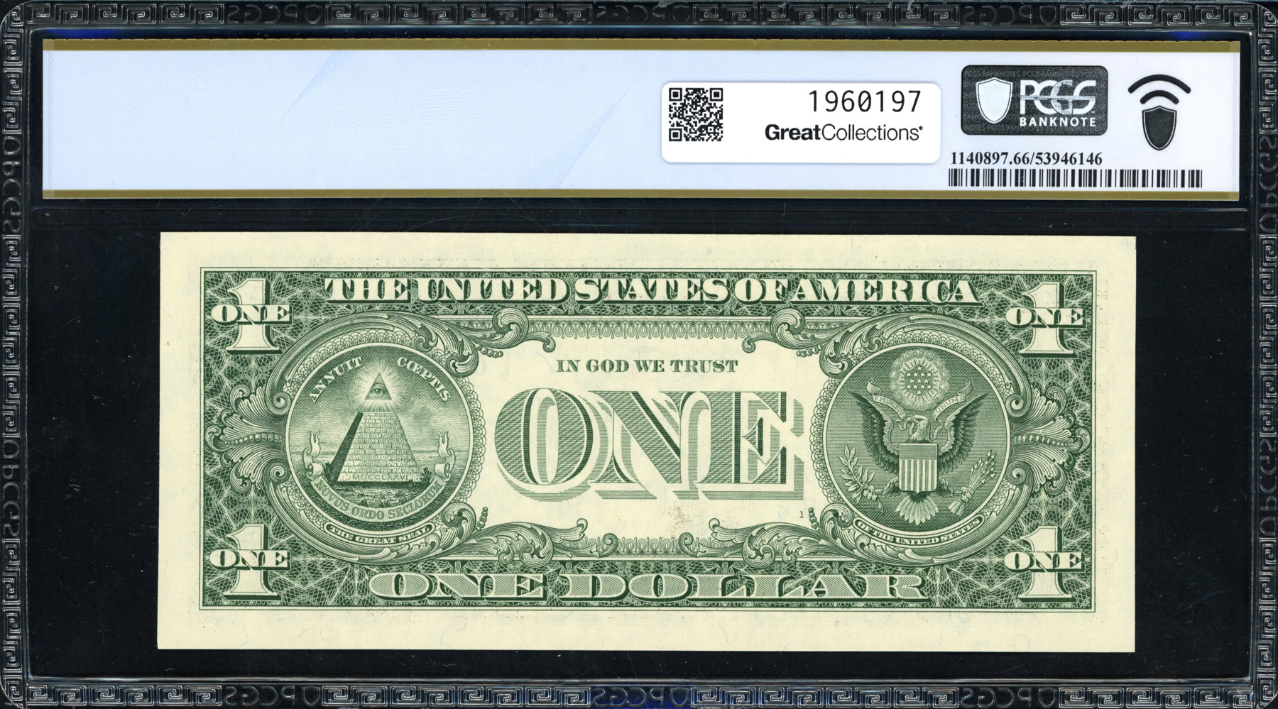 Fr. 1931-L (LB Block) 2003A $1 San Francisco Federal Reserve Note ...