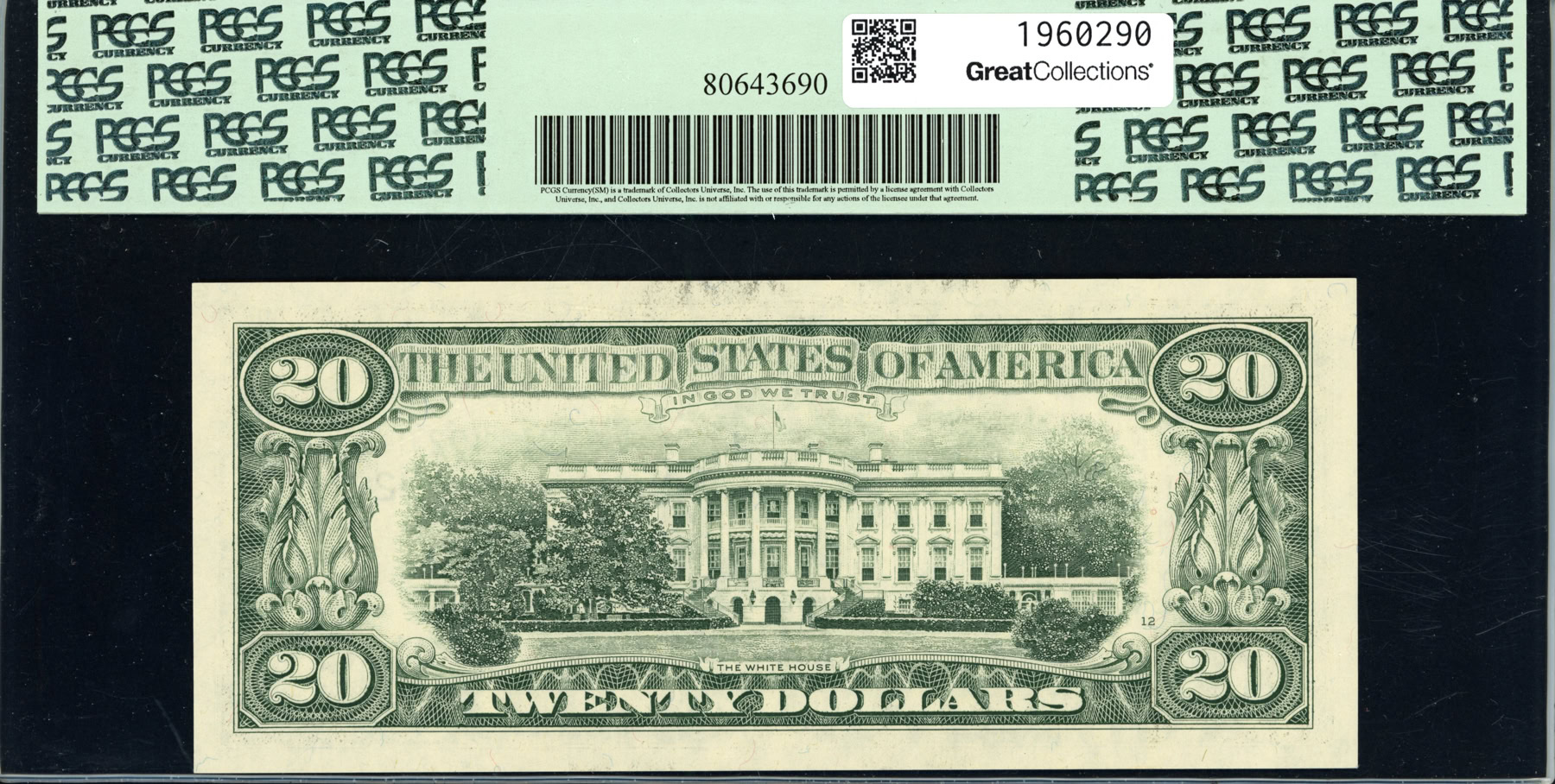 Fr. 2078-L (LC Block) 1990 $20 San Francisco Federal Reserve Note ...