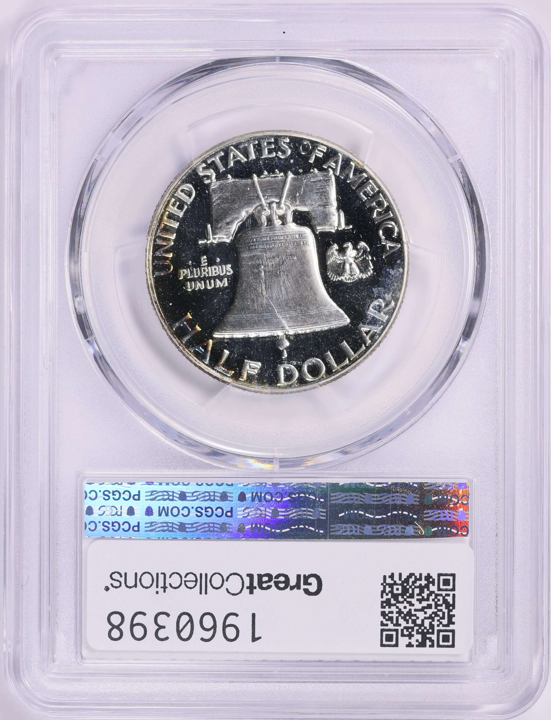 1955 Franklin Half Dollar PCGS Proof-66 (Toned) (Item 1960398 ...
