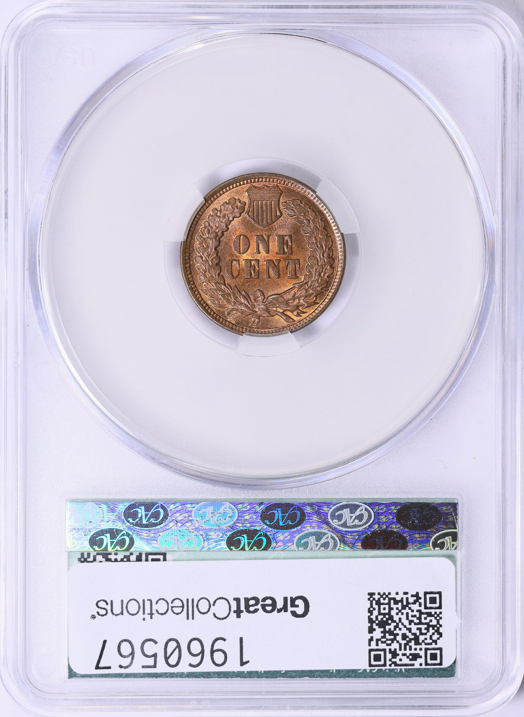 1902 Indian Cent 902/902 S-15 CACG MS-65 RB (Eagle Eye Seal) | CACG ...