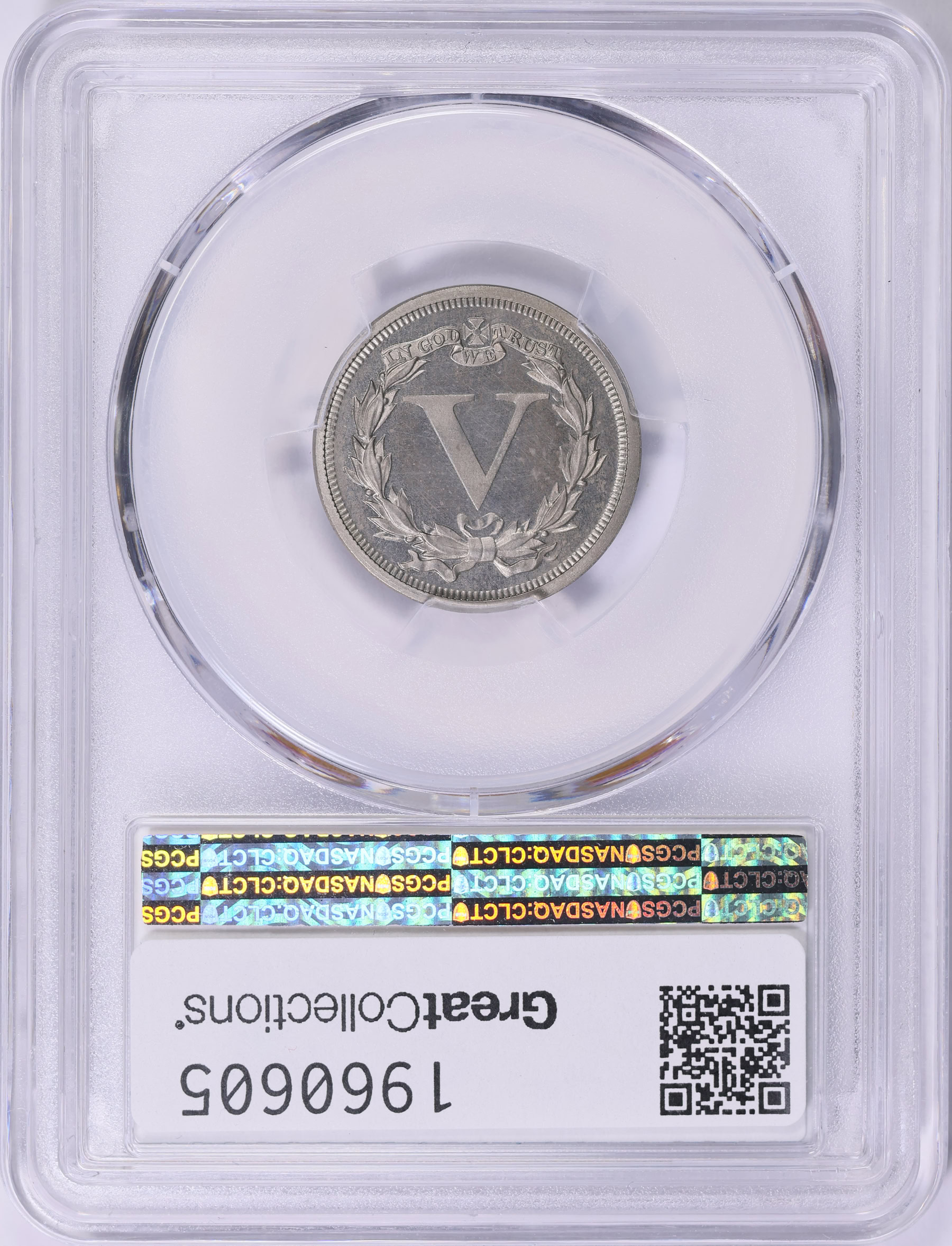 1868 Pattern 5c J-633 PCGS Proof-63 CAMEO (CAC Green) (Item 1960605 ...