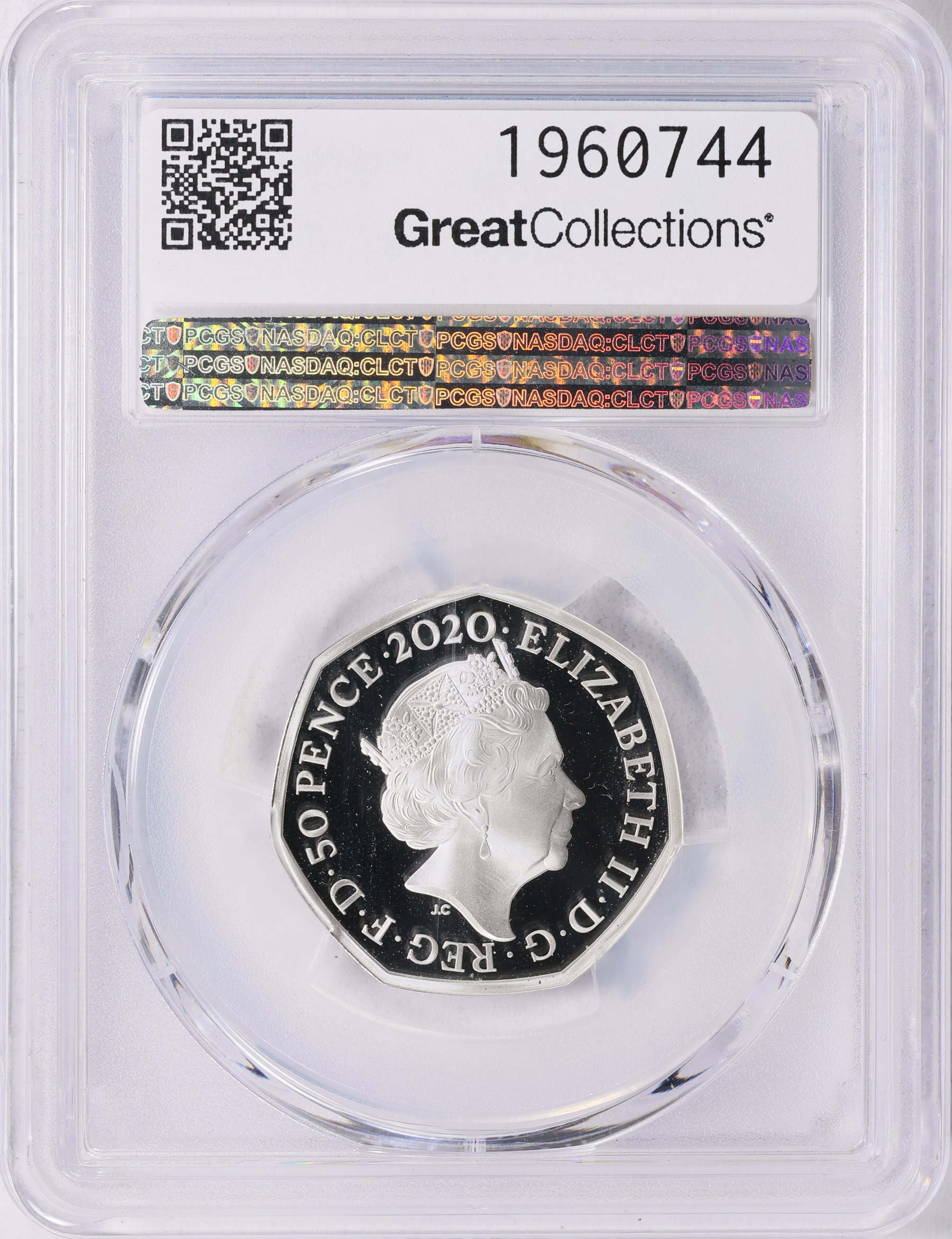 Great Britain 2020 Silver 50 Pence Withdrawal From the EU KM-1807 First ...
