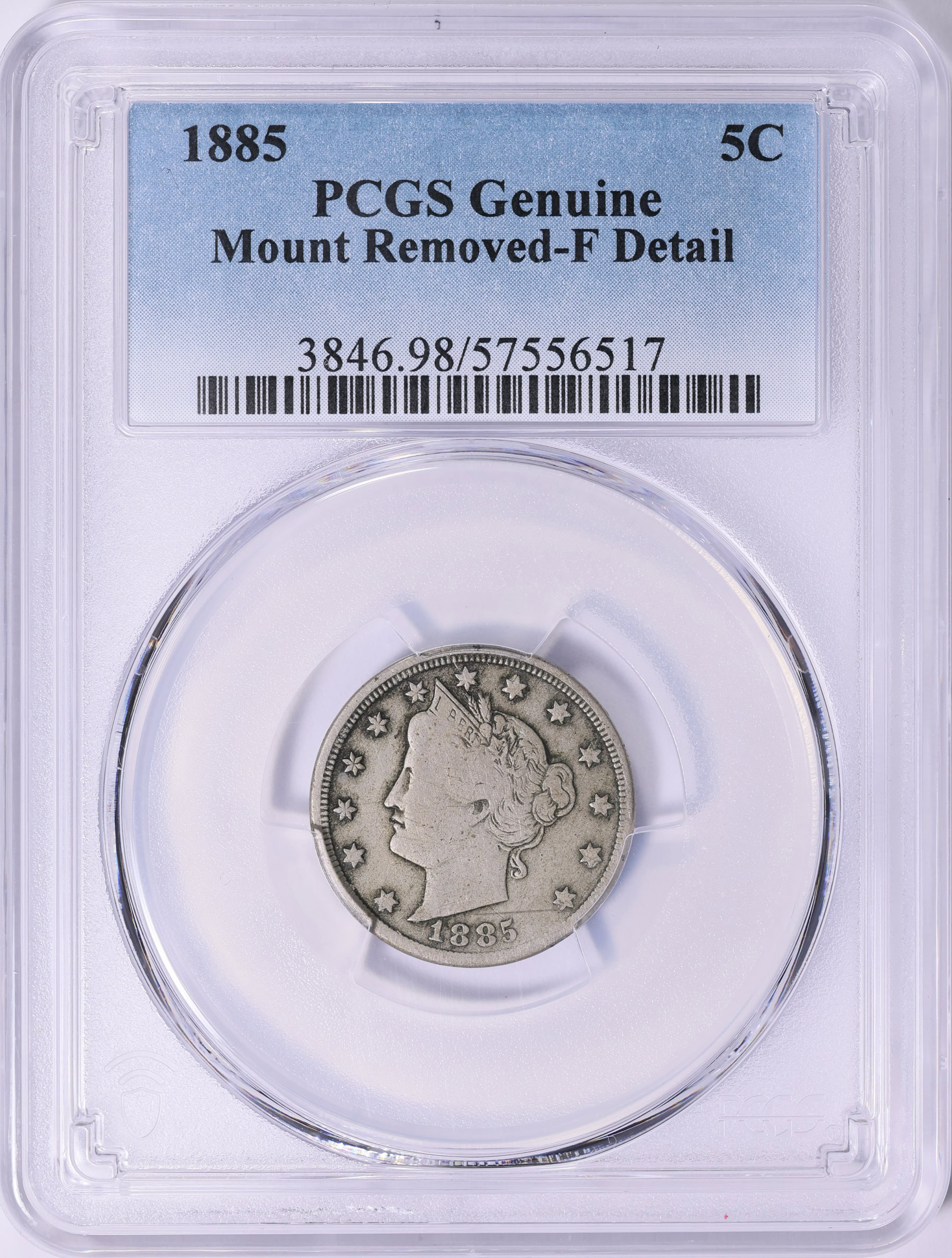 1885 Liberty Nickel PCGS Genuine Fine Details (Item 1960826 ...