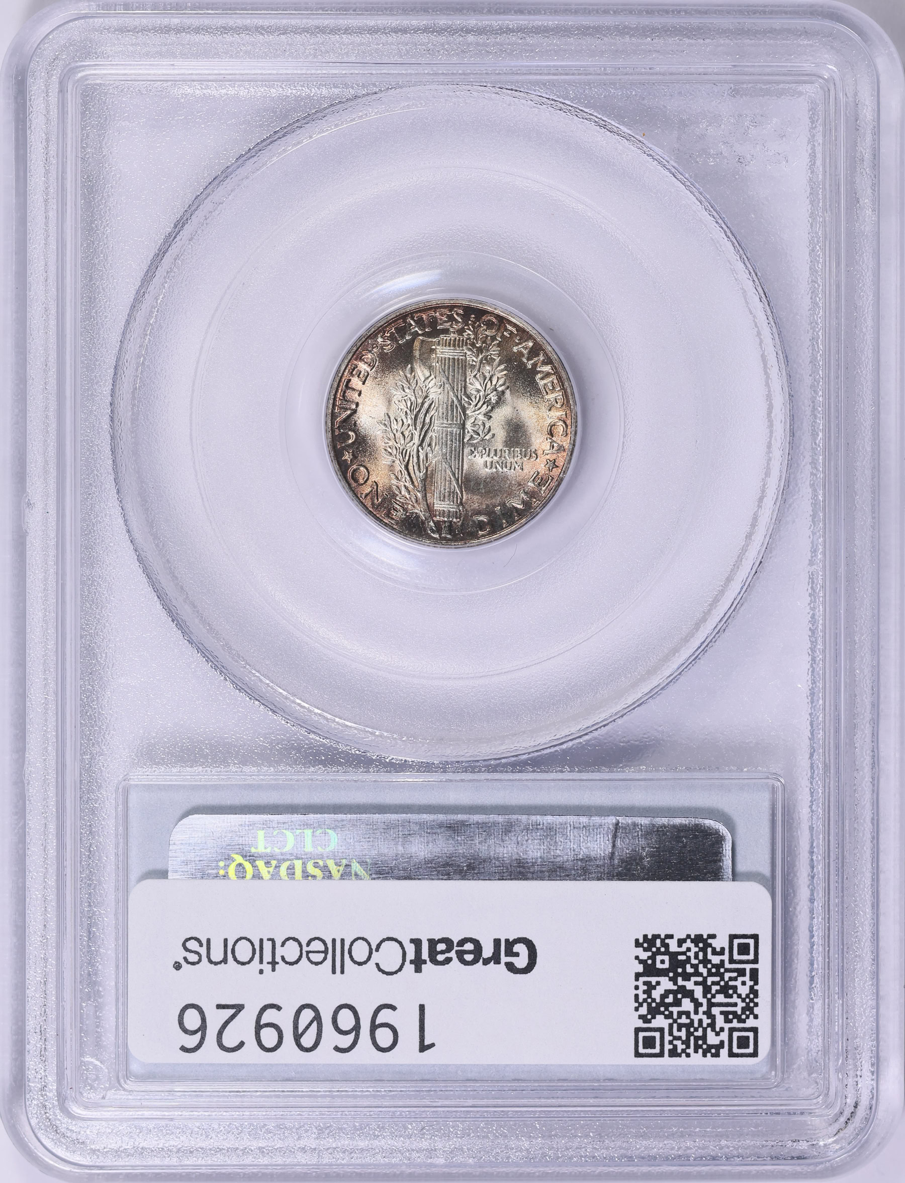 1939 Mercury Dime PCGS MS-67 (Item 1960926) | GreatCollections Coin ...