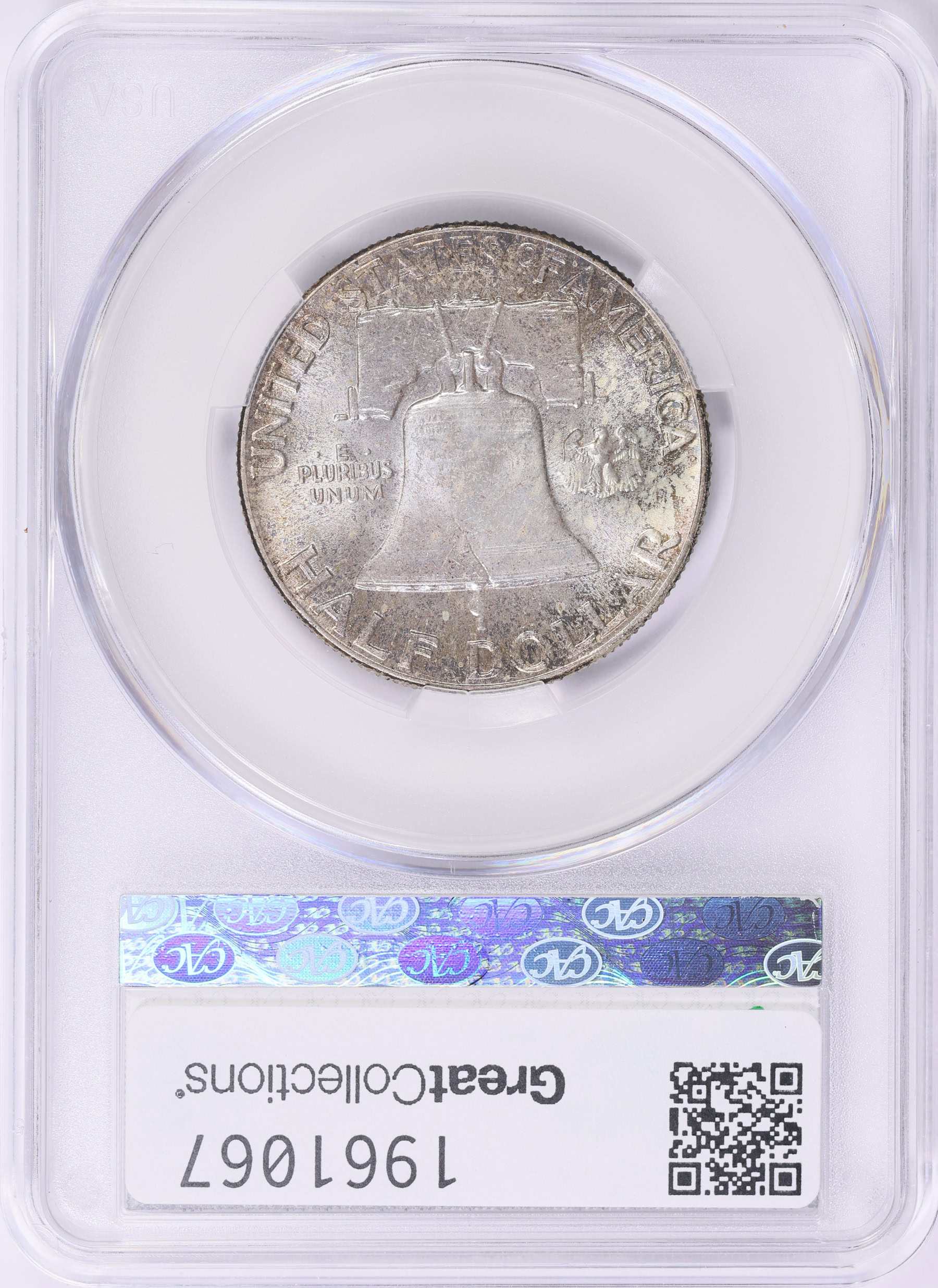 1949 Franklin Half Dollar CACG MS-64 FBL (Toned) (Item 1961067 ...
