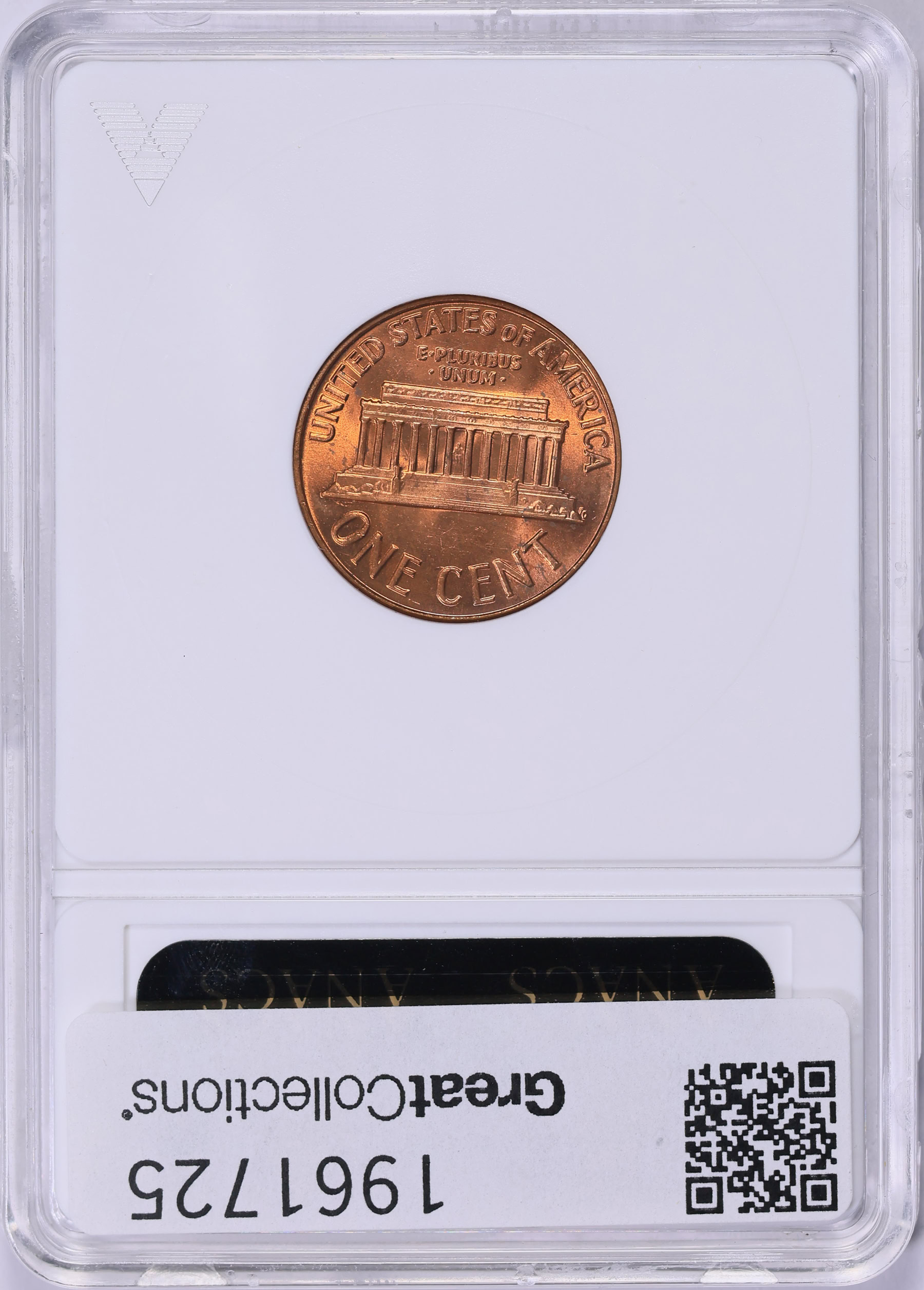 1964 Lincoln Cent DDR FS-026 Die 1 ANACS MS-65 RD OH (Item 1961725 ...