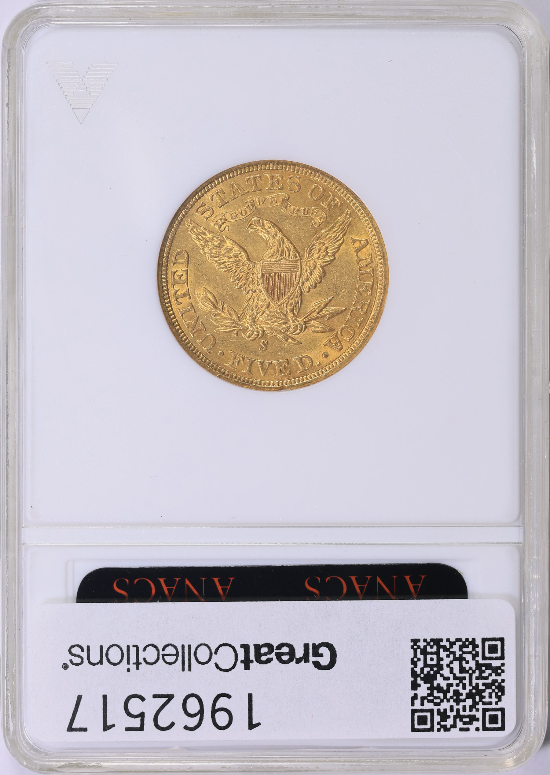 1901/0-S Liberty Gold Half Eagle Breen-6780 ANACS AU-58 OH (Item ...