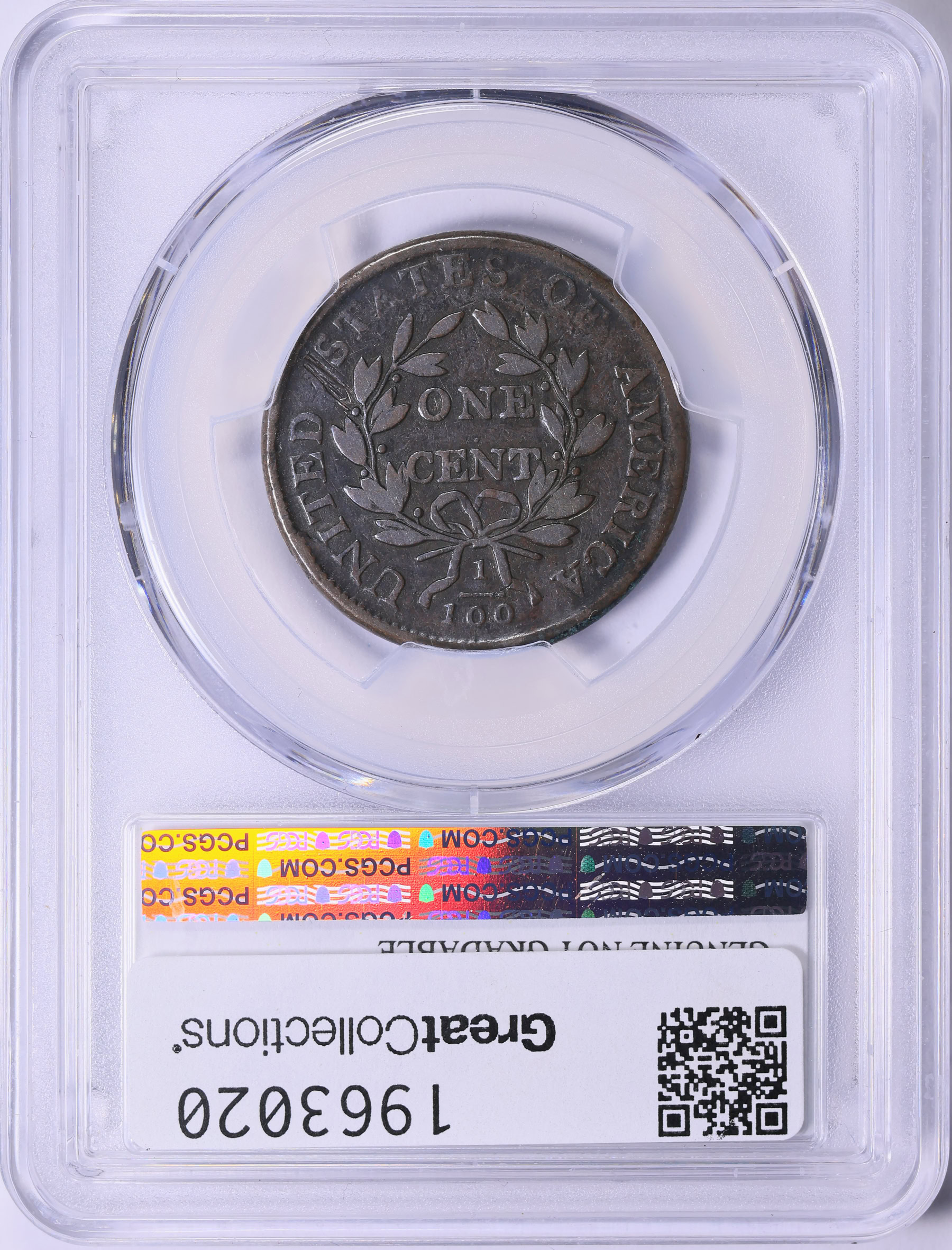 1805 Draped Bust Cent PCGS Genuine Fine Details (Item 1963020 ...