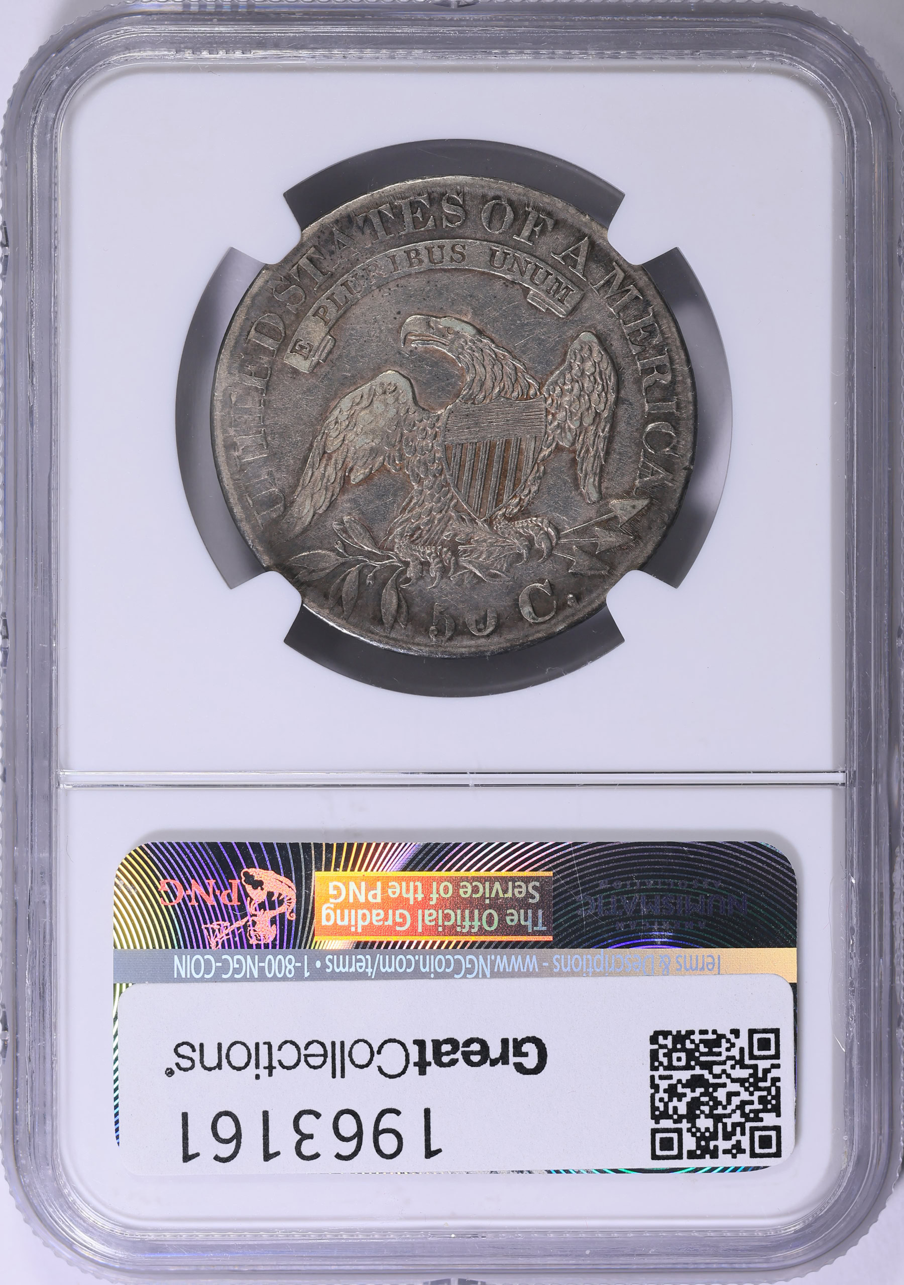 1827 Capped Bust Half Dollar Square Base 2 NGC XF-40 (Item 1963161 ...