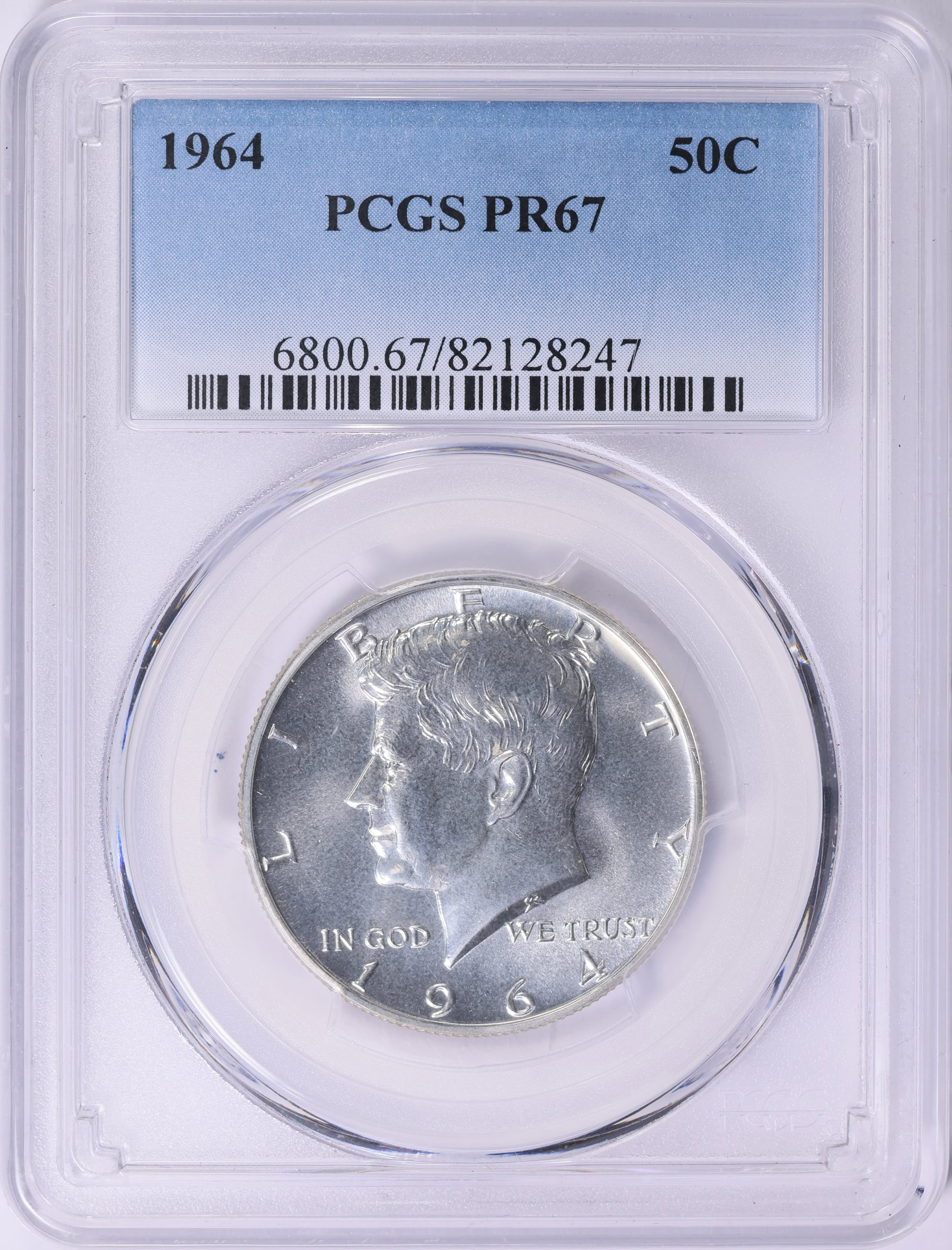 1964 Kennedy Half Dollar PCGS Proof-67 (Item 1963399 ...