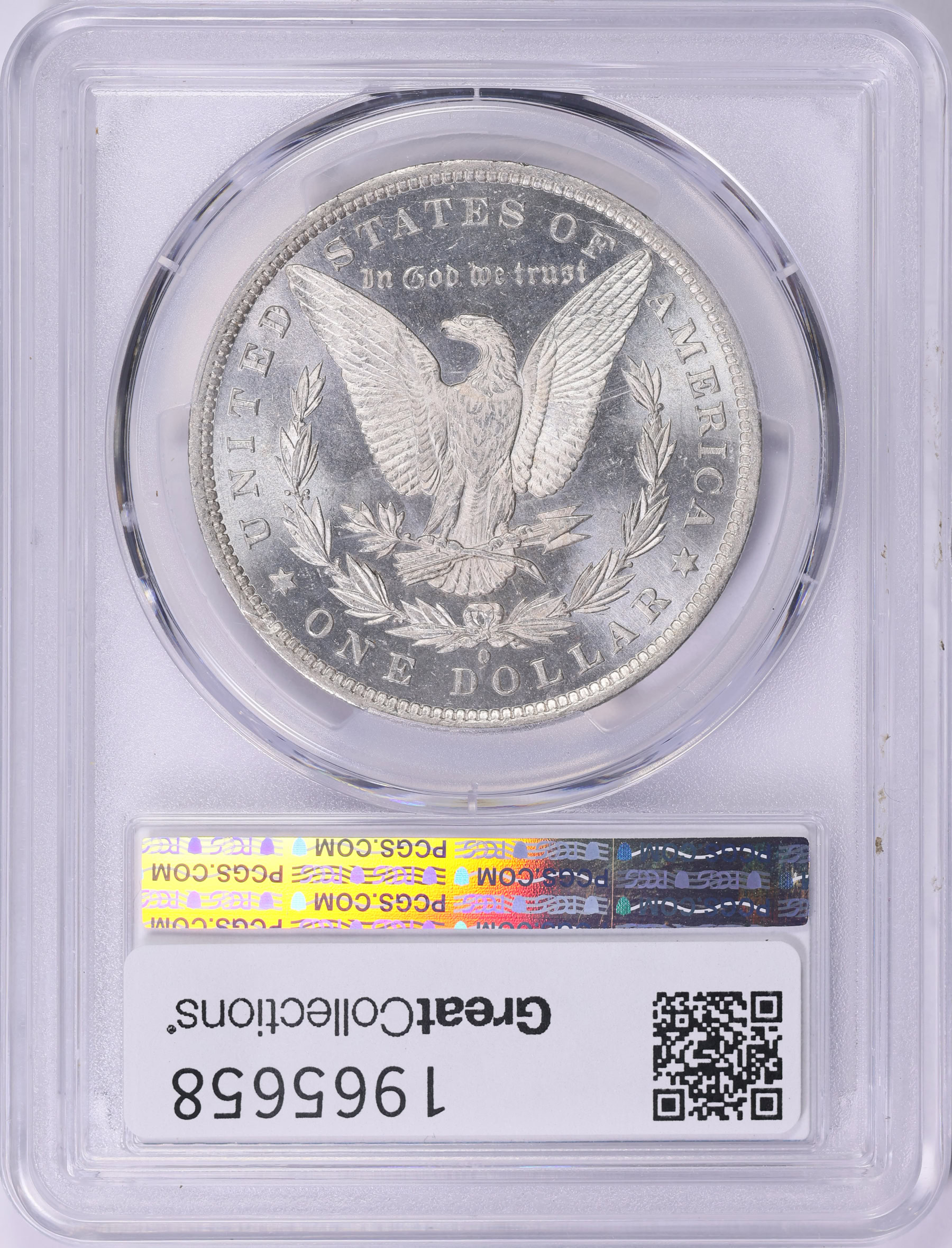 1884-O Morgan Silver Dollar PCGS MS-64 PL (Item 1965658) | GreatCollections Coin Auctions
