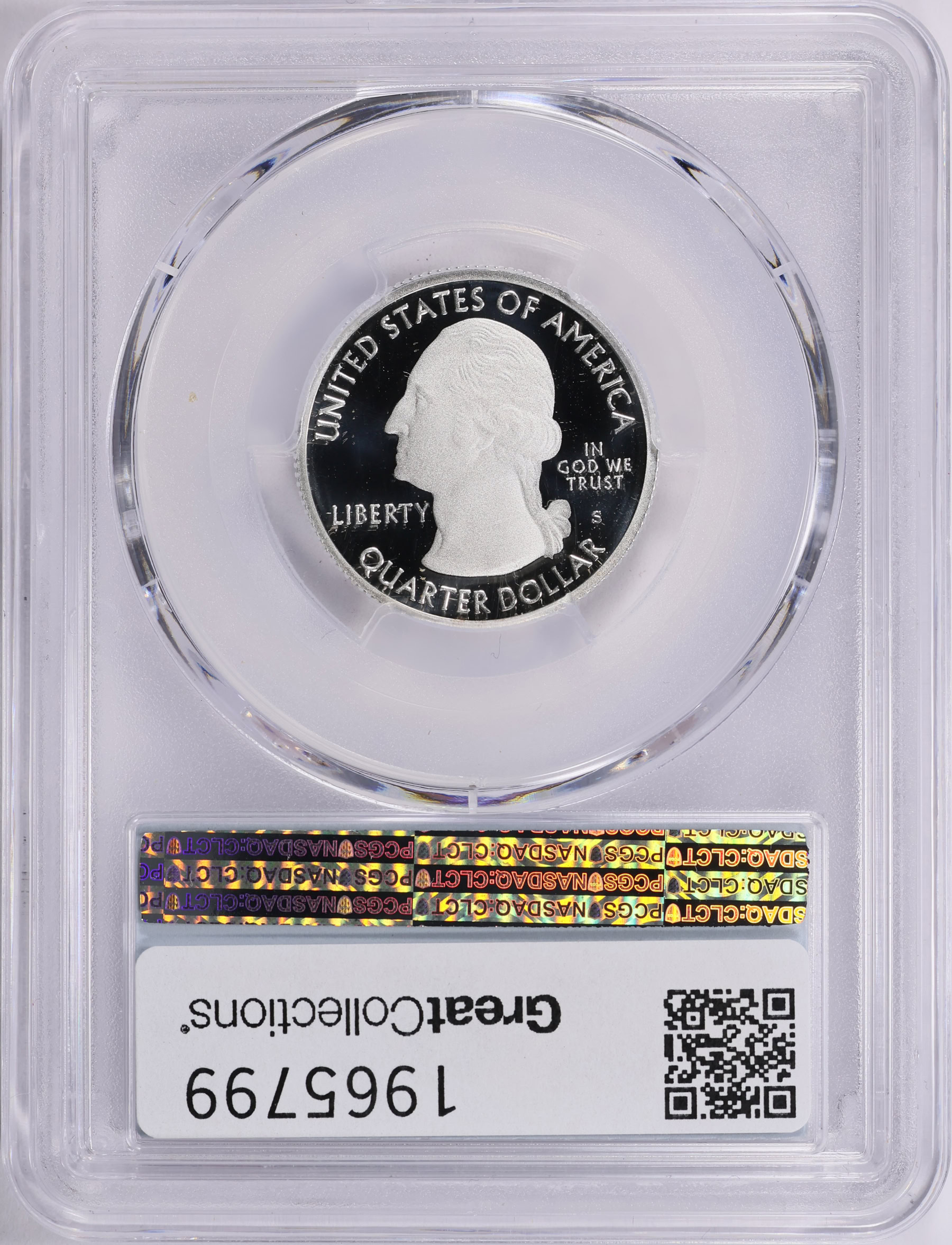 2019-S America the Beautiful Quarter San Antonio Missions NP Silver ...