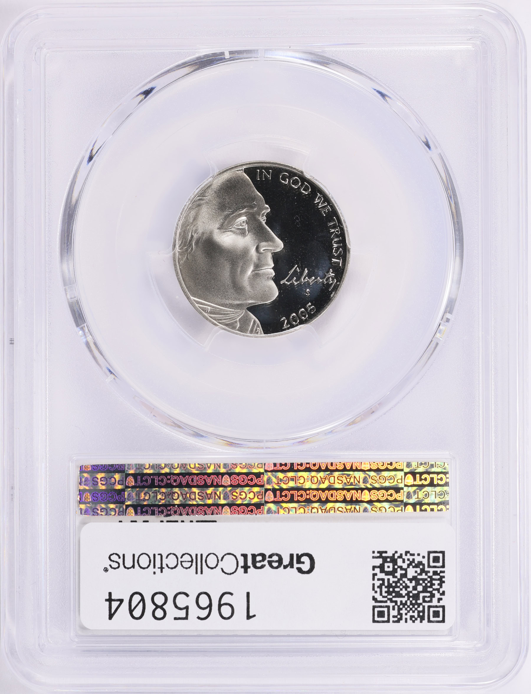 2005-S Jefferson Nickel American Bison PCGS Proof-70 DCAM (Item 1965804 ...