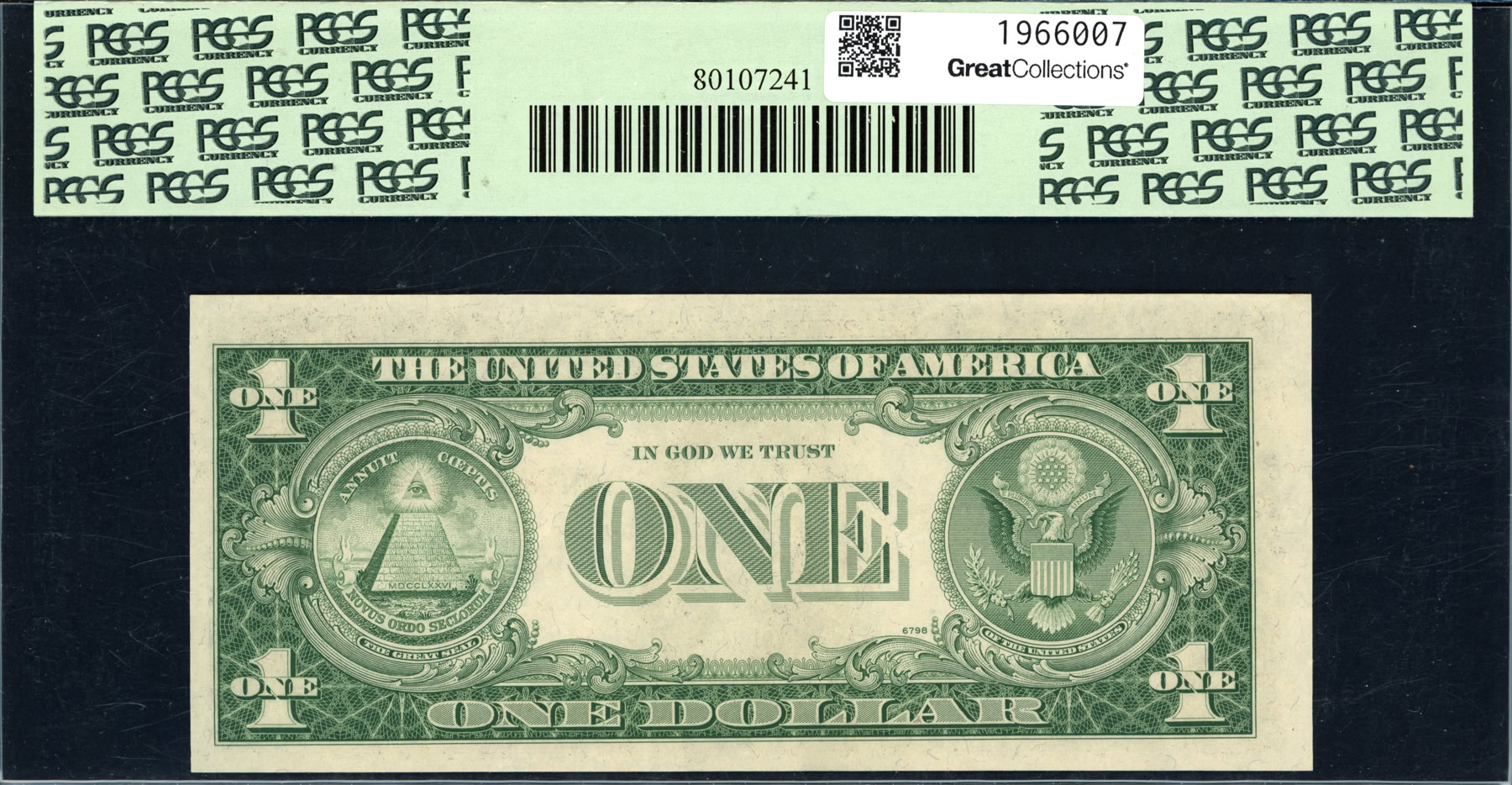 Fr. 1617* (*G Block) 1935G $1 With Motto Silver Certificate Star Note ...