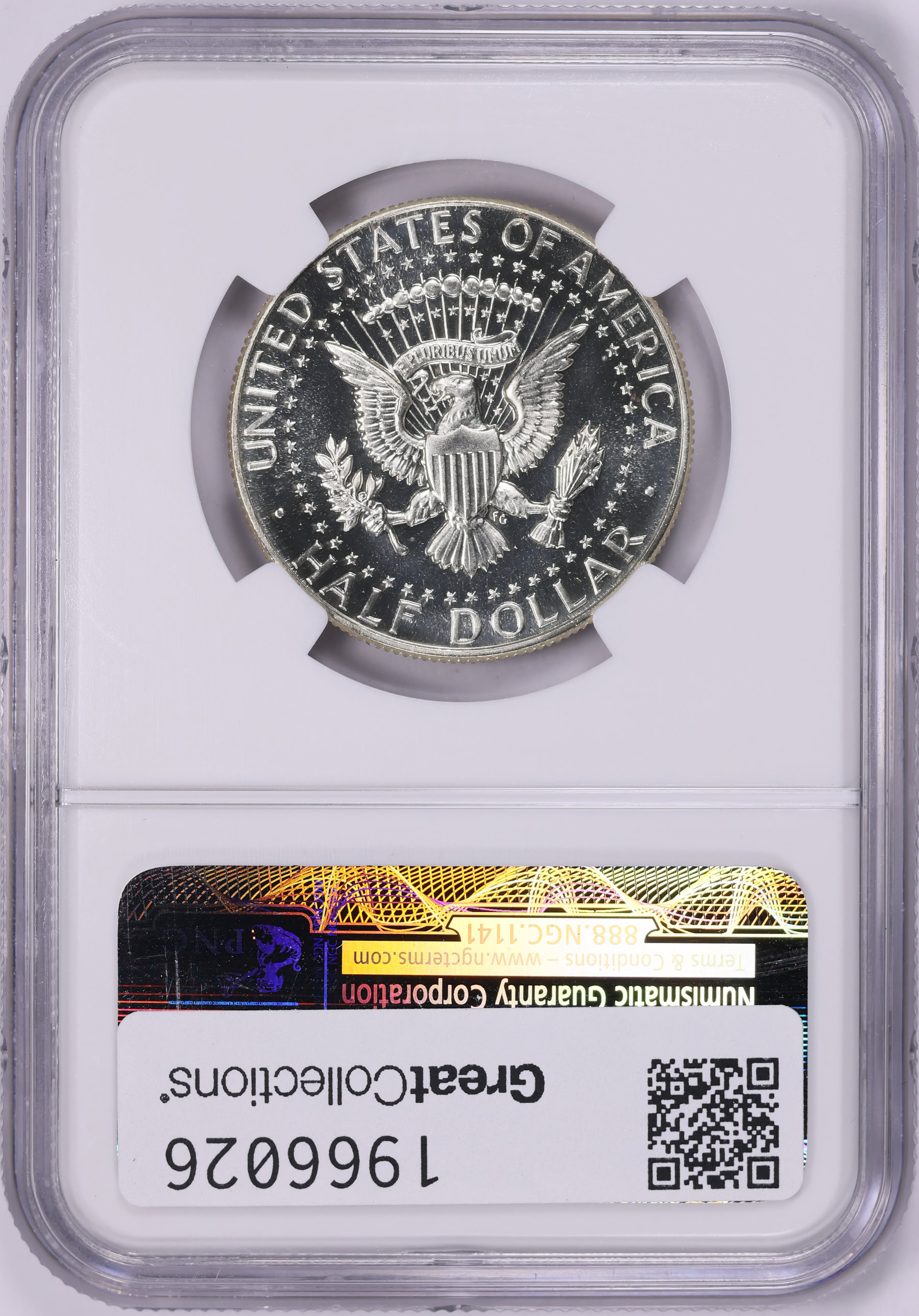 1967 Kennedy Half Dollar SMS NGC MS-68 (Item 1966026 ...