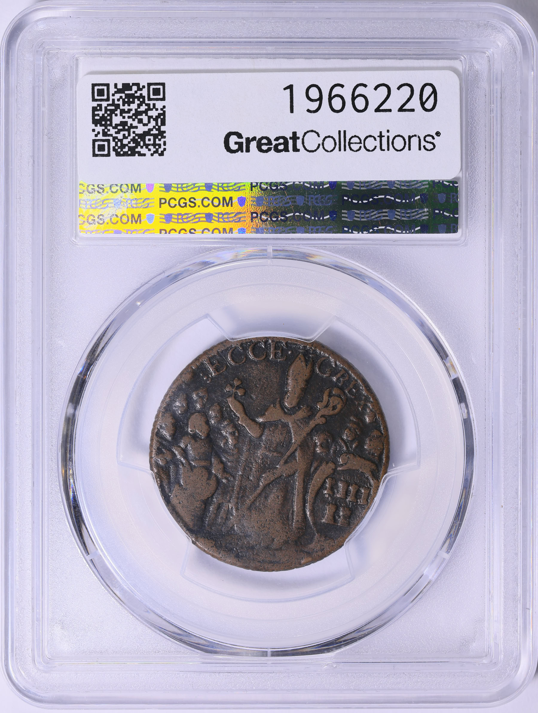 1670s New Jersey "St. Patrick" Martin 5-F PCGS VF-25 BN (Item 1966220 ...